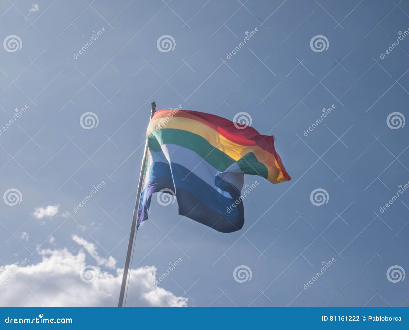 Bandera de Cusco, Perú foto de archivo. Imagen de emblema - 81161222