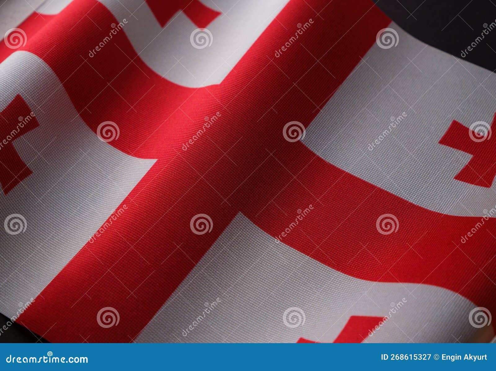 Bandera de georgia imagen de archivo. Imagen de libertad - 268615327