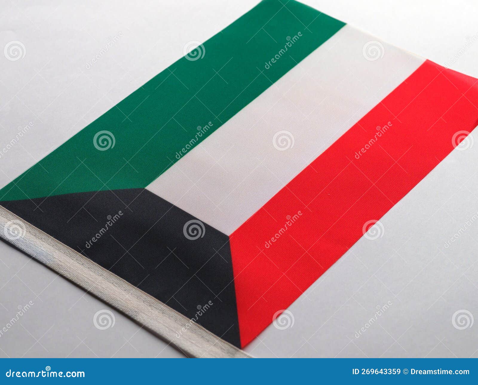 Bandera de kuwait imagen de archivo. Imagen de modelo - 269643359