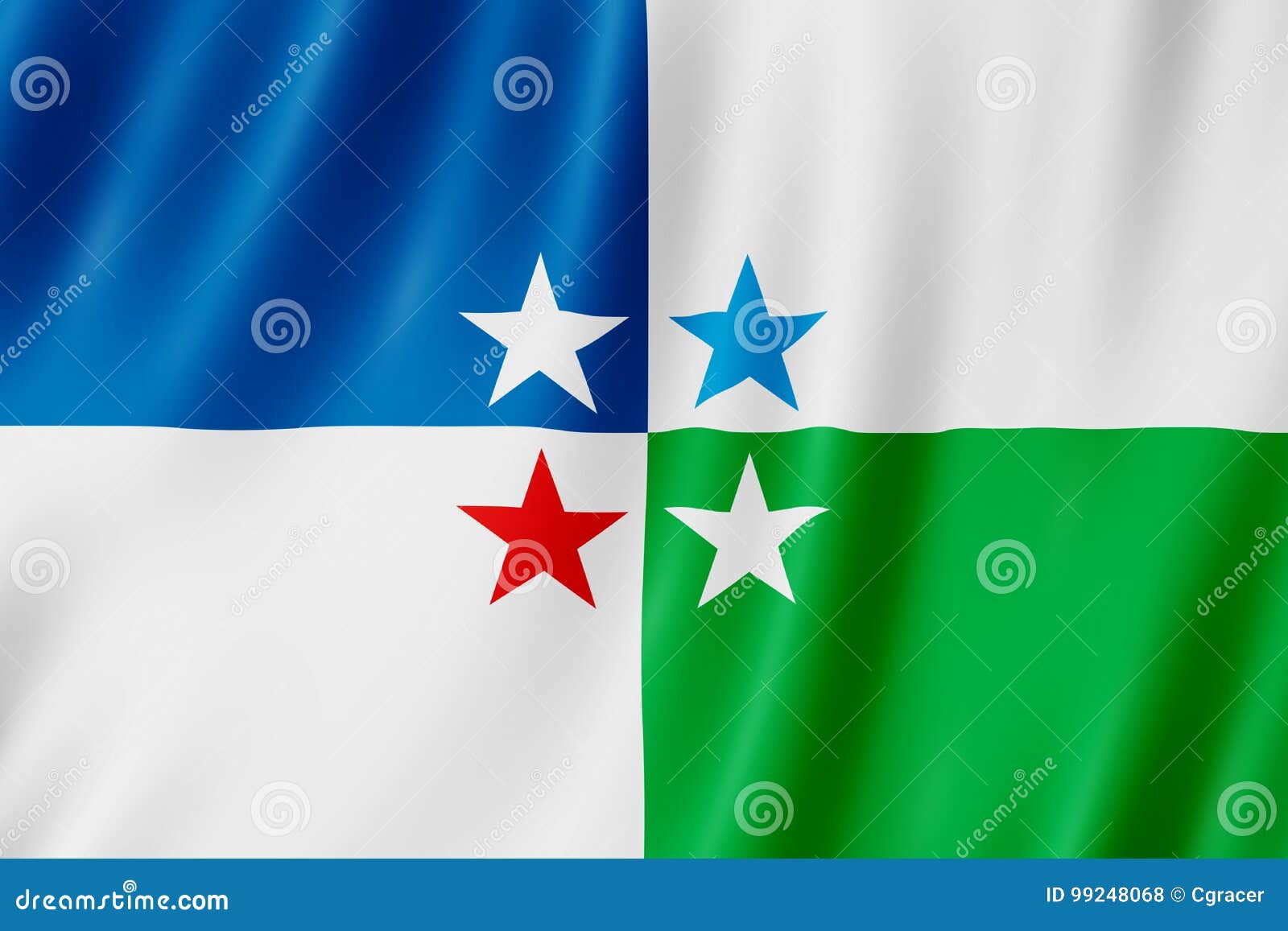 Bandera De La Ciudad De Avellaneda, La Argentina Stock de ilustración ...