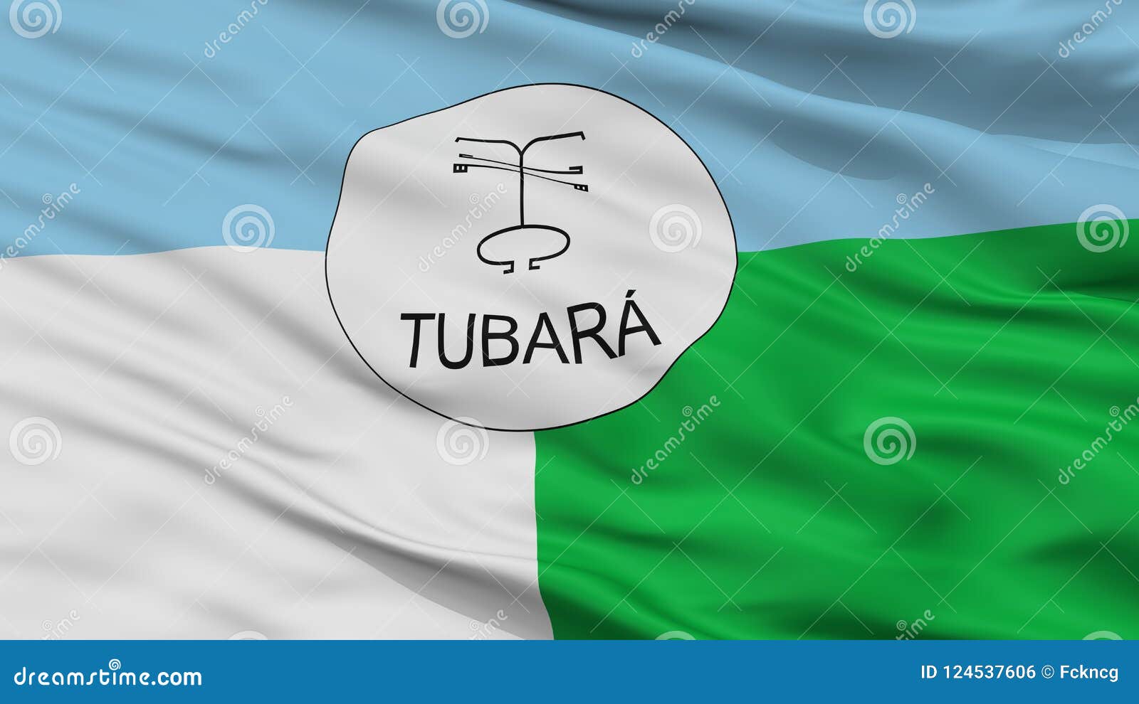 Bandera De La Ciudad De Tubara Colombia Departamento De Atlantico Opinión Del Primer Stock De