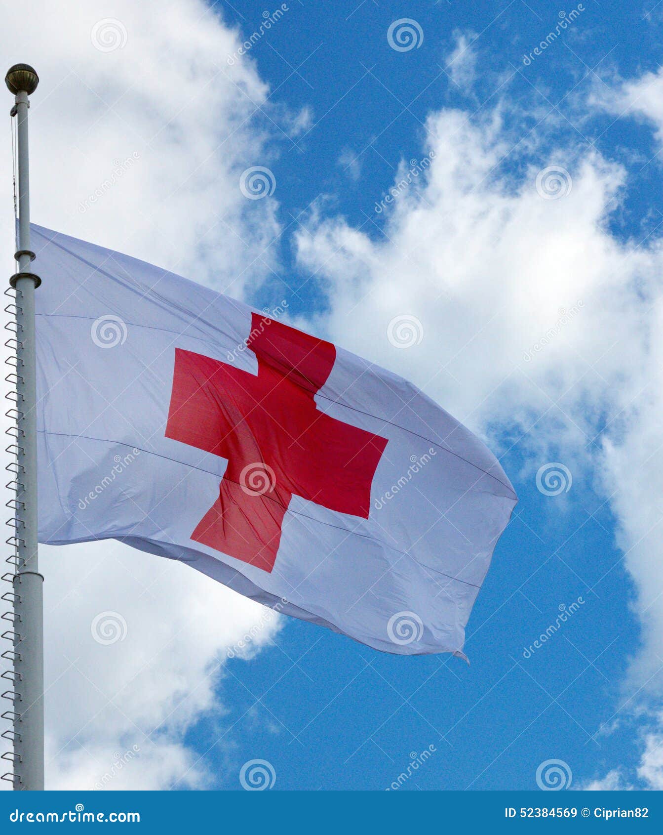 Bandera de la Cruz Roja imagen de archivo editorial. Imagen de ayudar ...