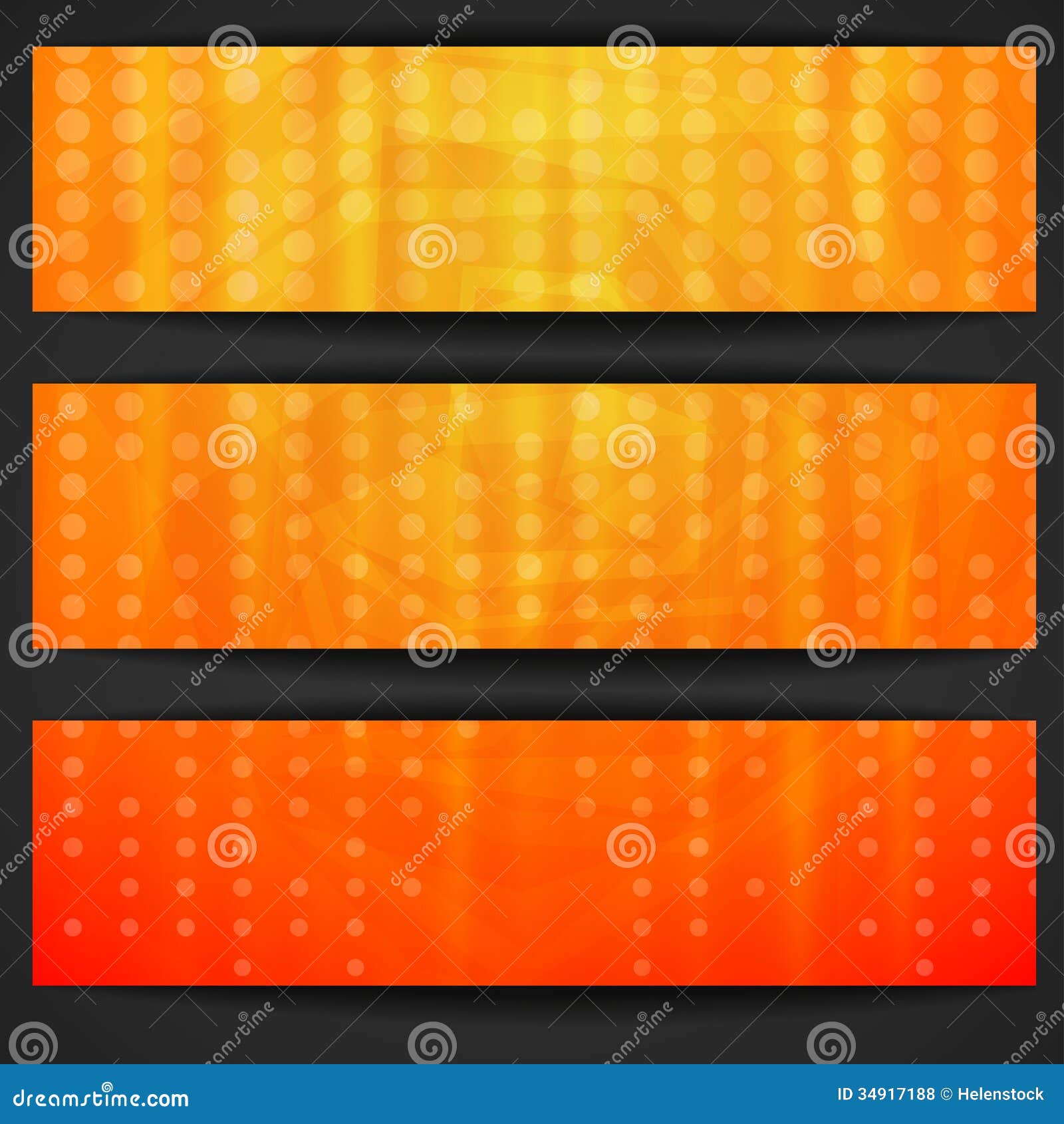 Bandera De La Naranja Del Verano. Ilustración del Vector - Ilustración ...