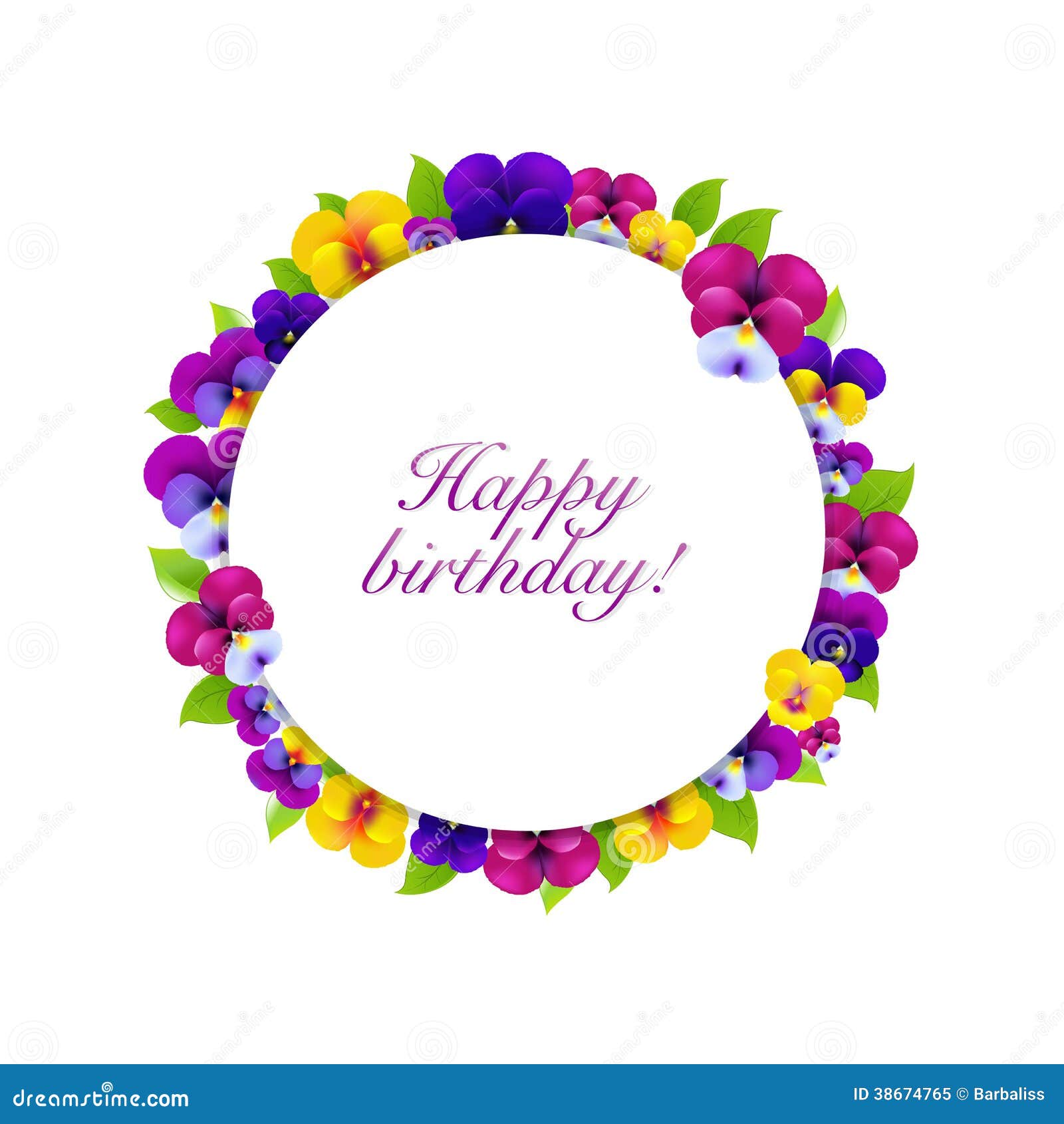 Bandera de las flores ilustración del vector. Ilustración de bandera ...