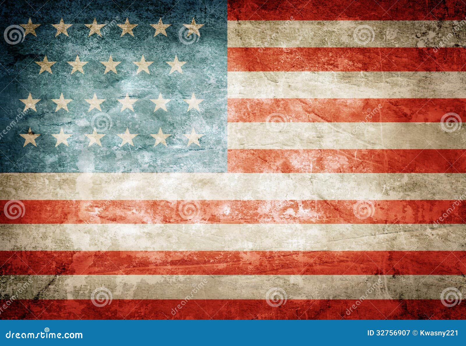 Bandera de los E.E.U.U. imagen de archivo. Imagen de antigüedad - 32756907
