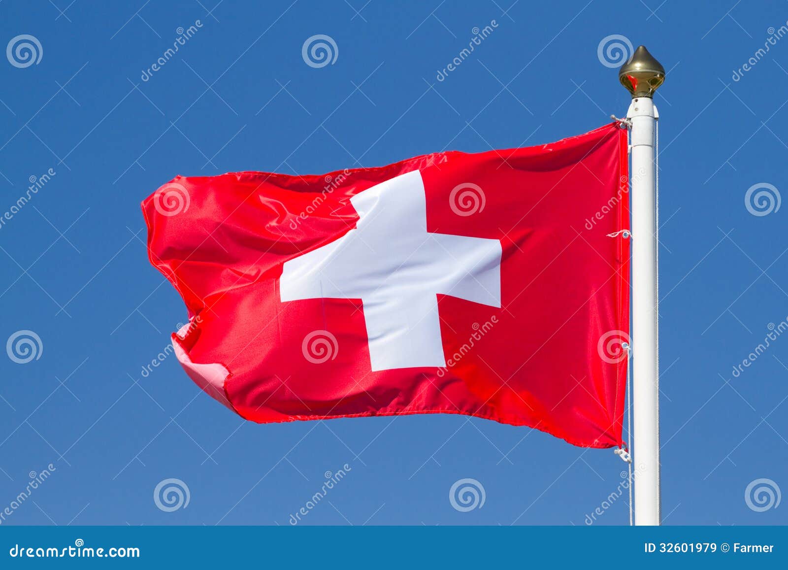 Bandera de Suiza imagen de archivo. Imagen de indicador - 32601979