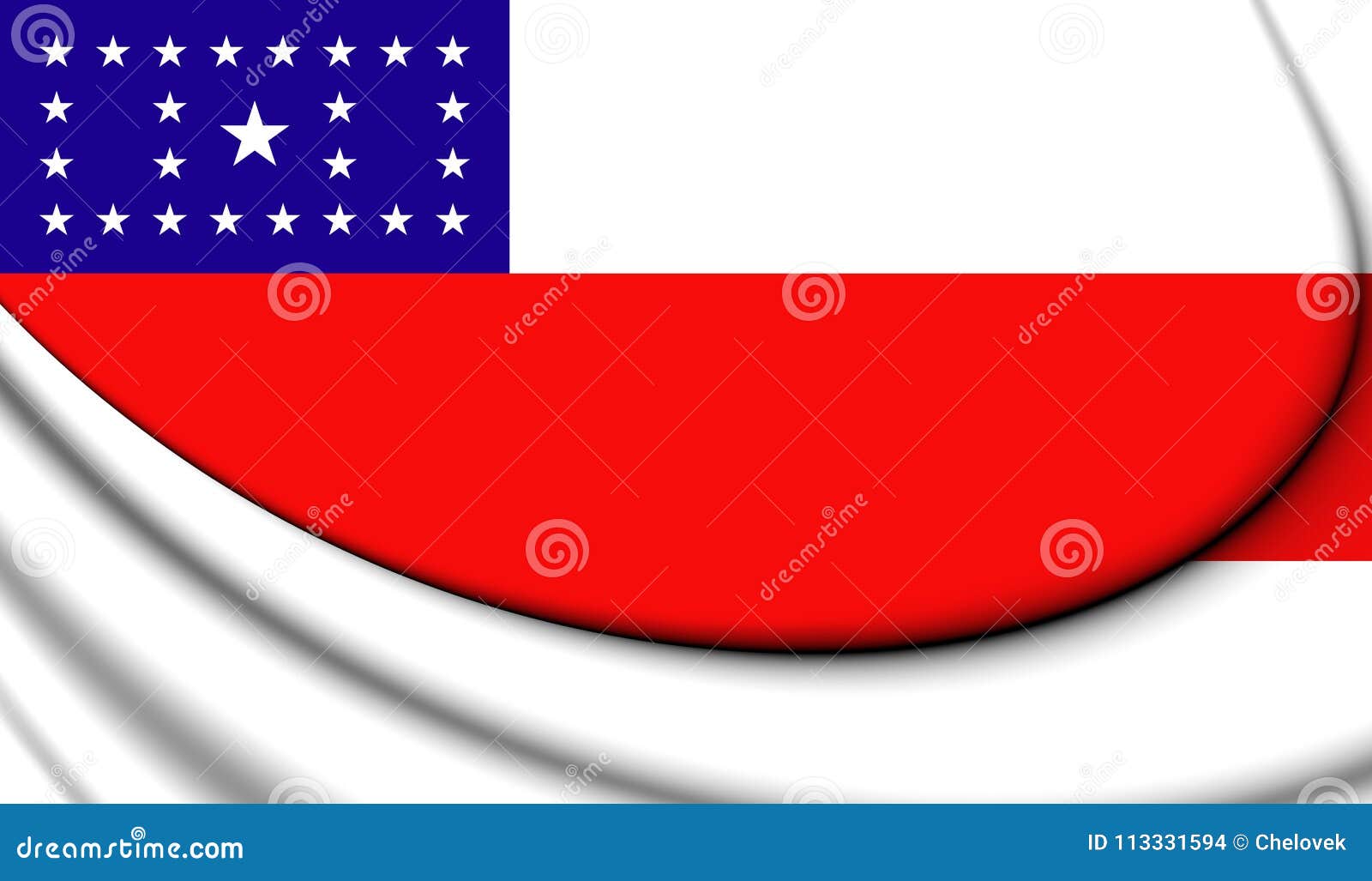 Bandera Del Estado De Amazonas, El Brasil Stock de ilustración ...