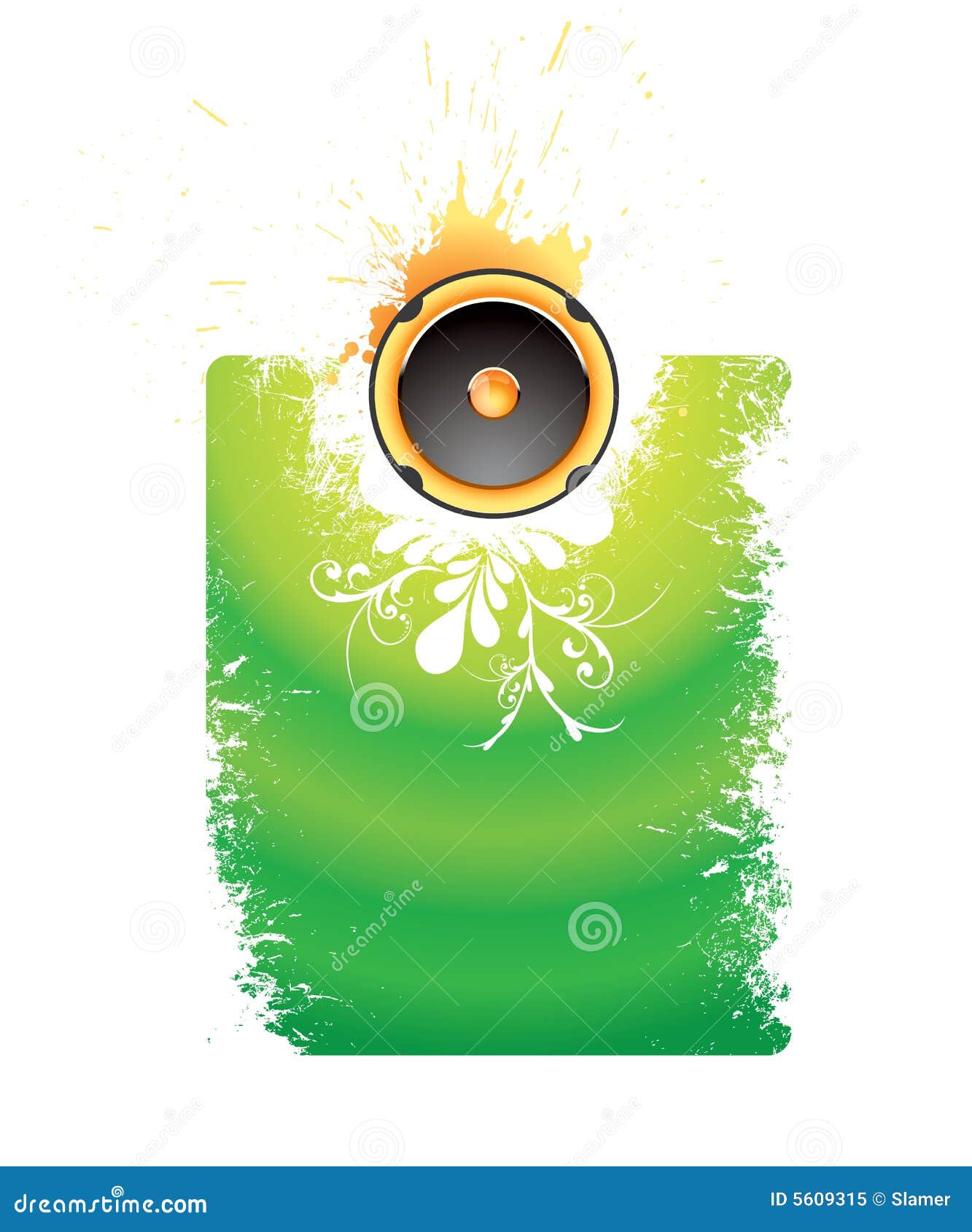 Bandera Del Musical Del Vector Ilustración del Vector - Ilustración de ...