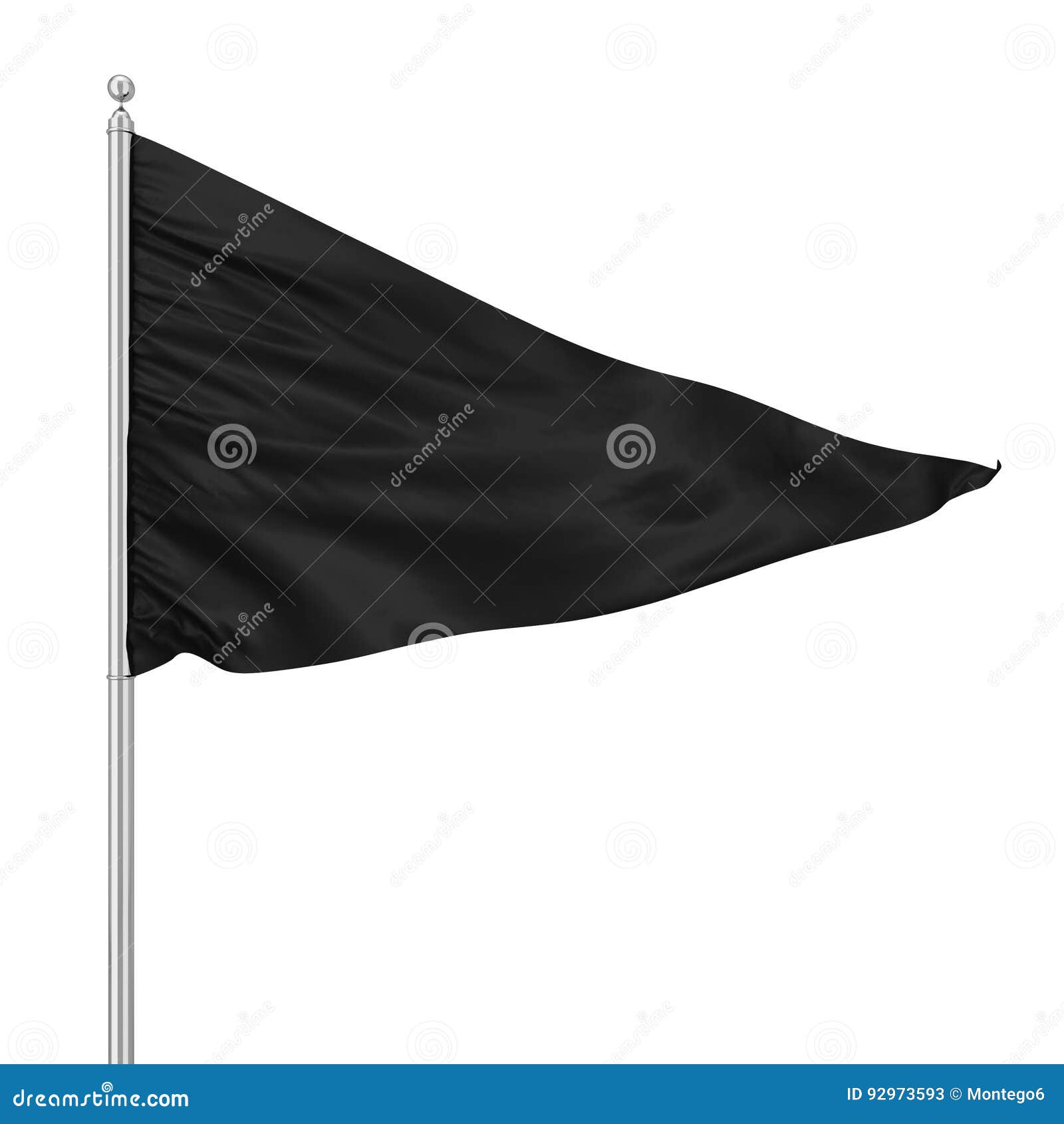 Bandera del triángulo stock de ilustración. Ilustración de marca - 92973593