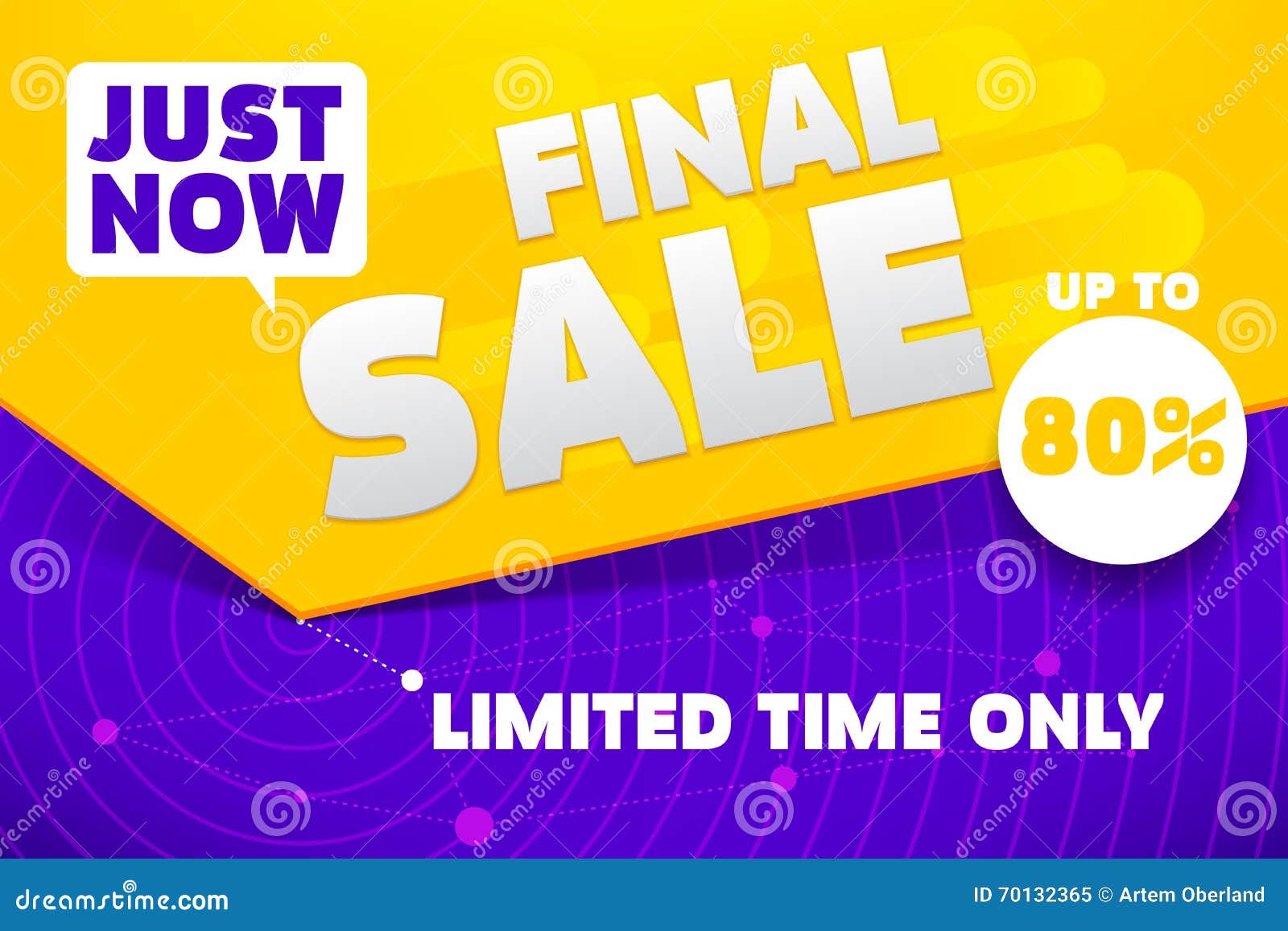 Bandera final de la venta ilustración del vector. Ilustración de percha ...