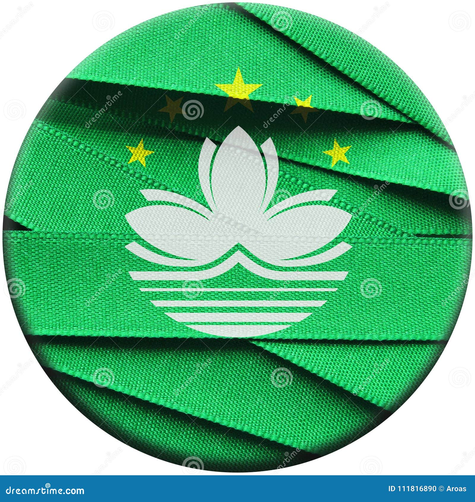 Bandera o bandera de Macao foto de archivo. Ilustración de extranjero ...