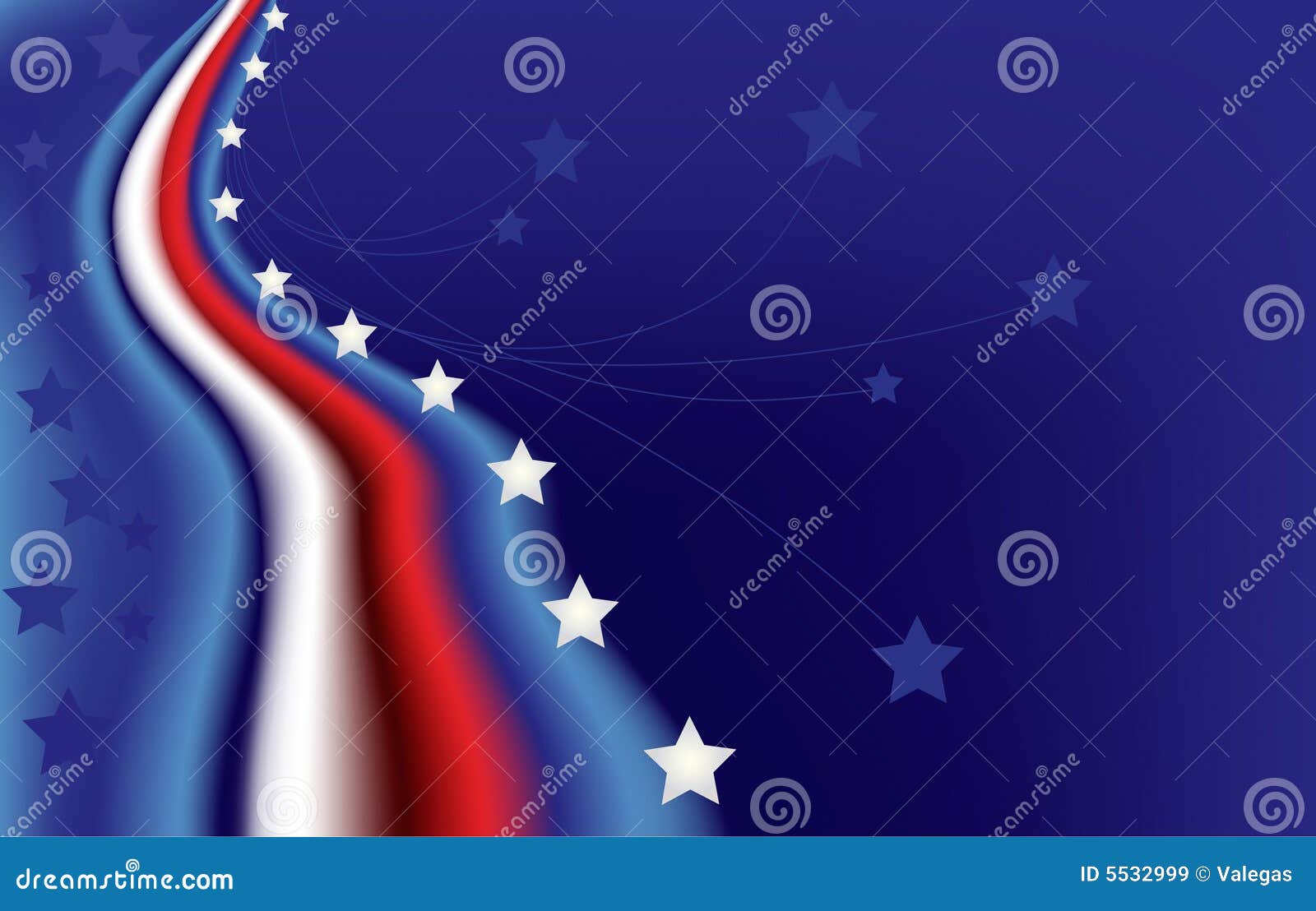 Bandera Star-spangled ilustración del vector. Ilustración de ...