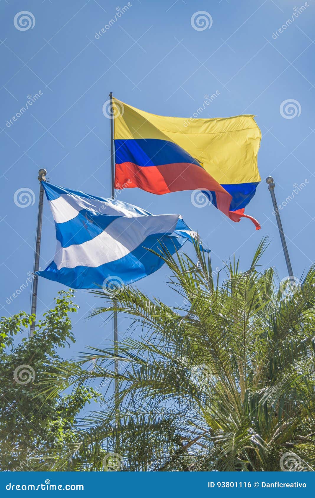 Banderas De Ecuador Y De Guayas Foto de archivo - Imagen de naturalice ...