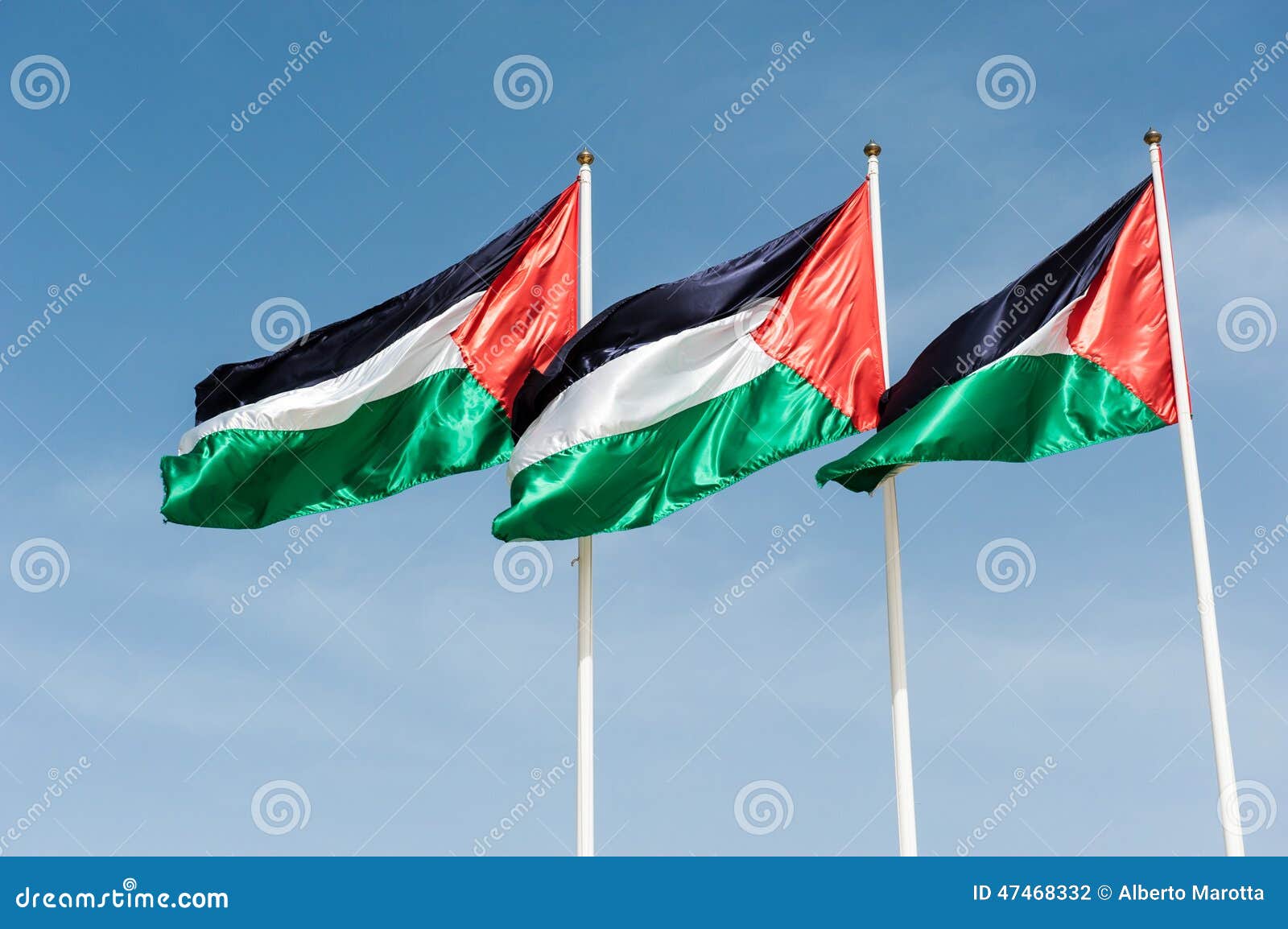 Banderas de Palestina foto de archivo. Imagen de verde - 47468332