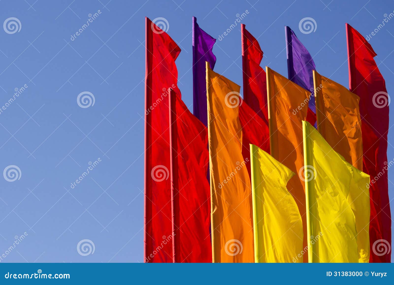 Banderas del color foto de archivo. Imagen de indicador - 31383000