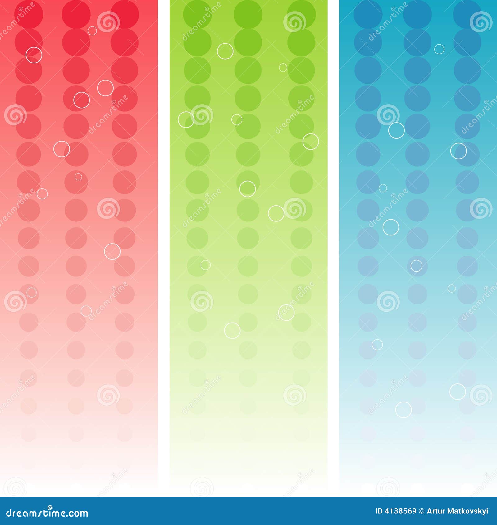 Banderas del RGB ilustración del vector. Ilustración de halftone - 4138569