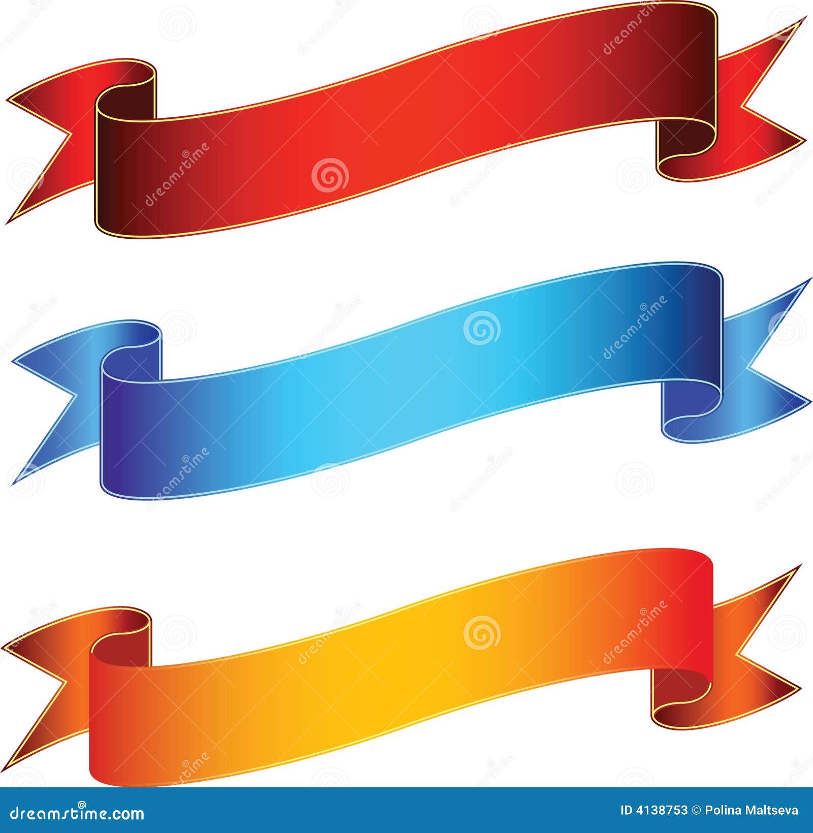 Banderas del vector ilustración del vector. Ilustración de rojo - 4138753