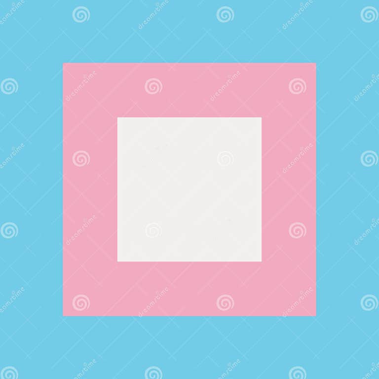 Transgender Flag Trans Symbol Square Tile Decoration Stock Illustration ...