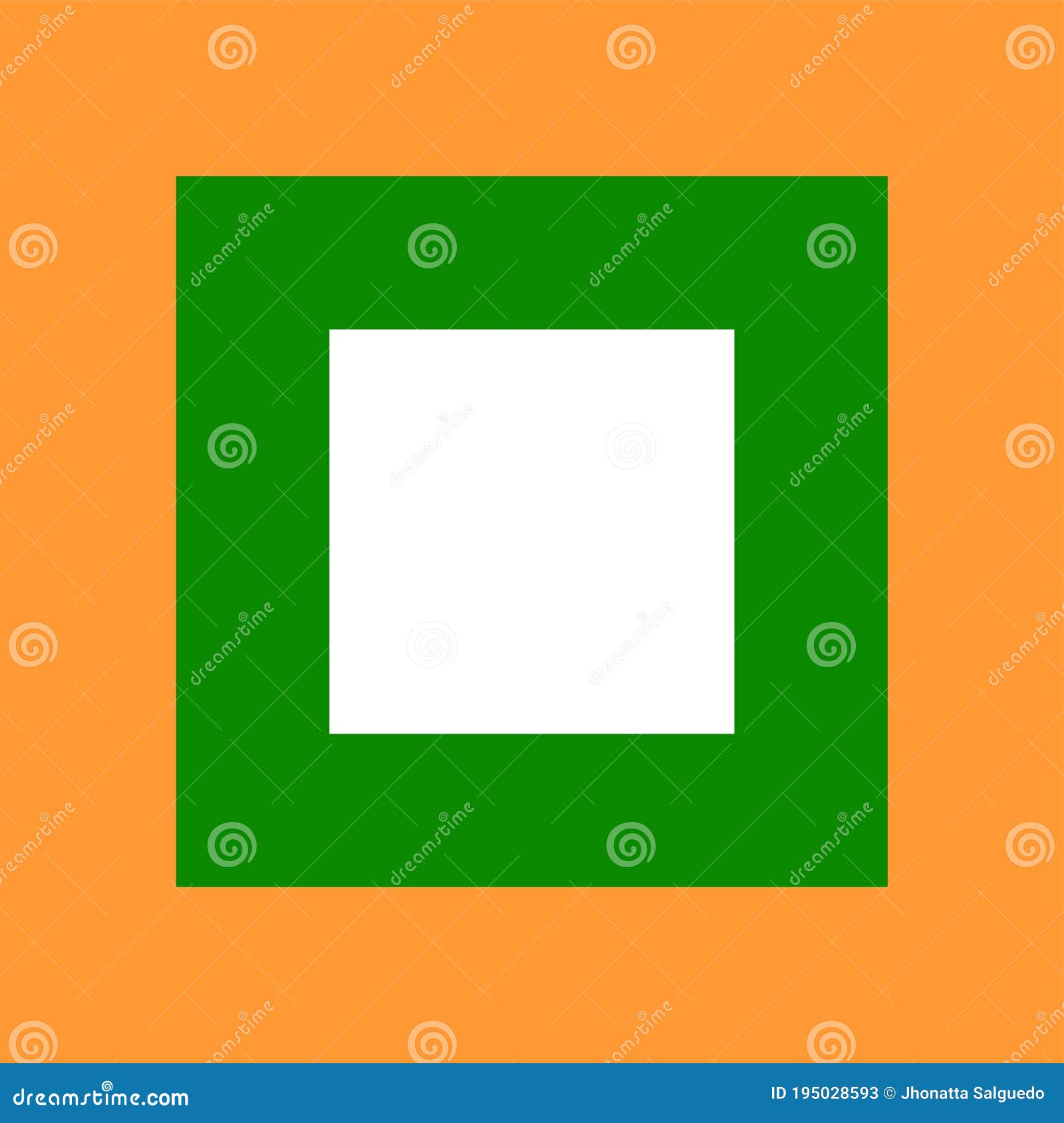 India Flag Colors Indian Symbol Square Tile Decoration Stock ...