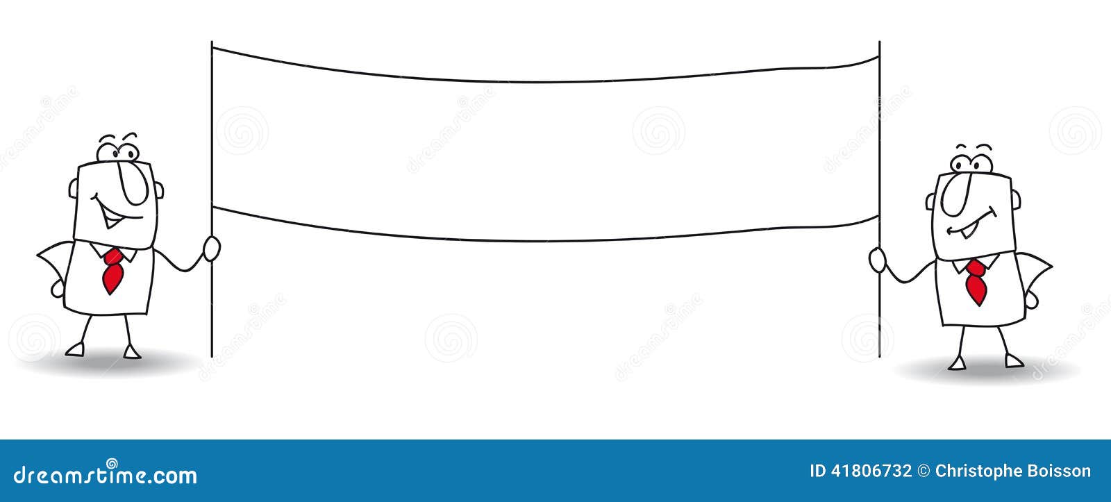 Banderoll stock illustrationer. Illustration av begrepp - 41806732