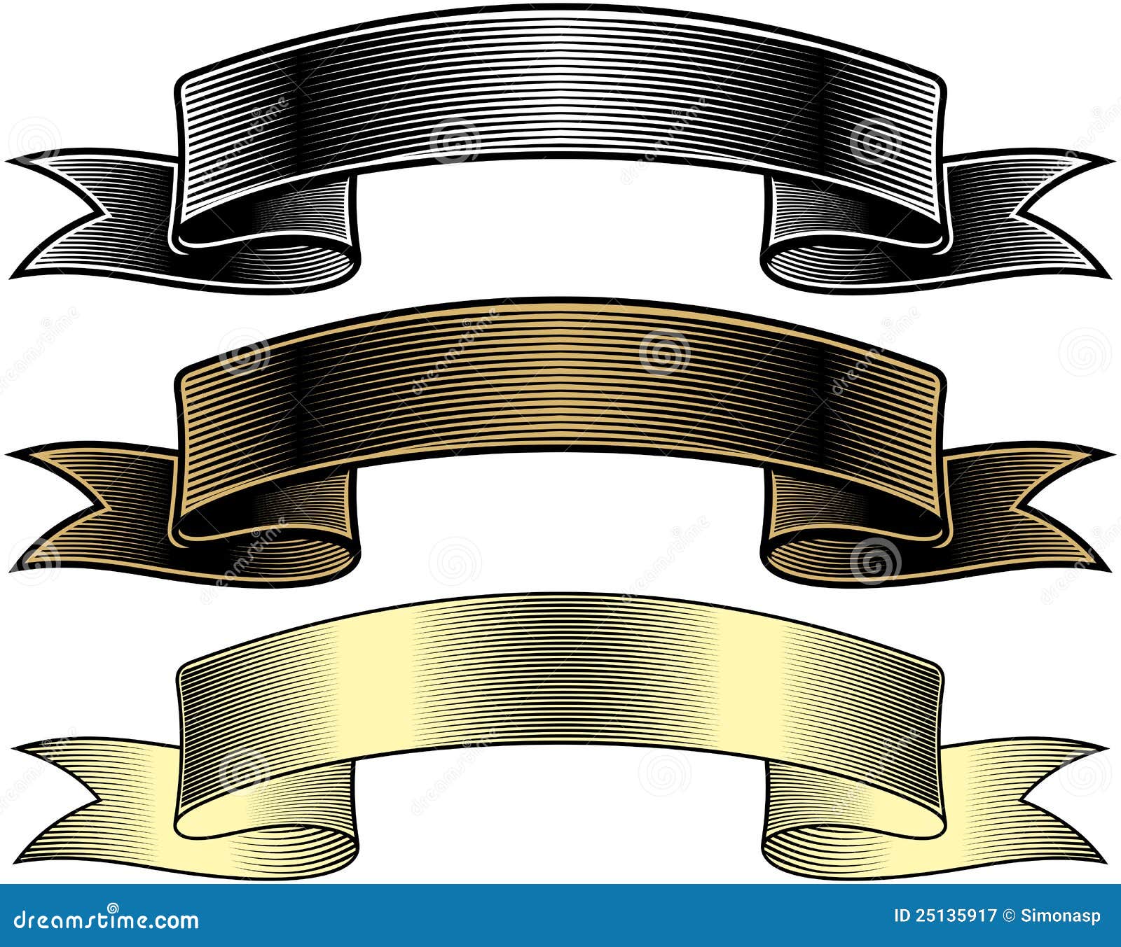 Bandes illustration de vecteur. Illustration du illustration - 25135917
