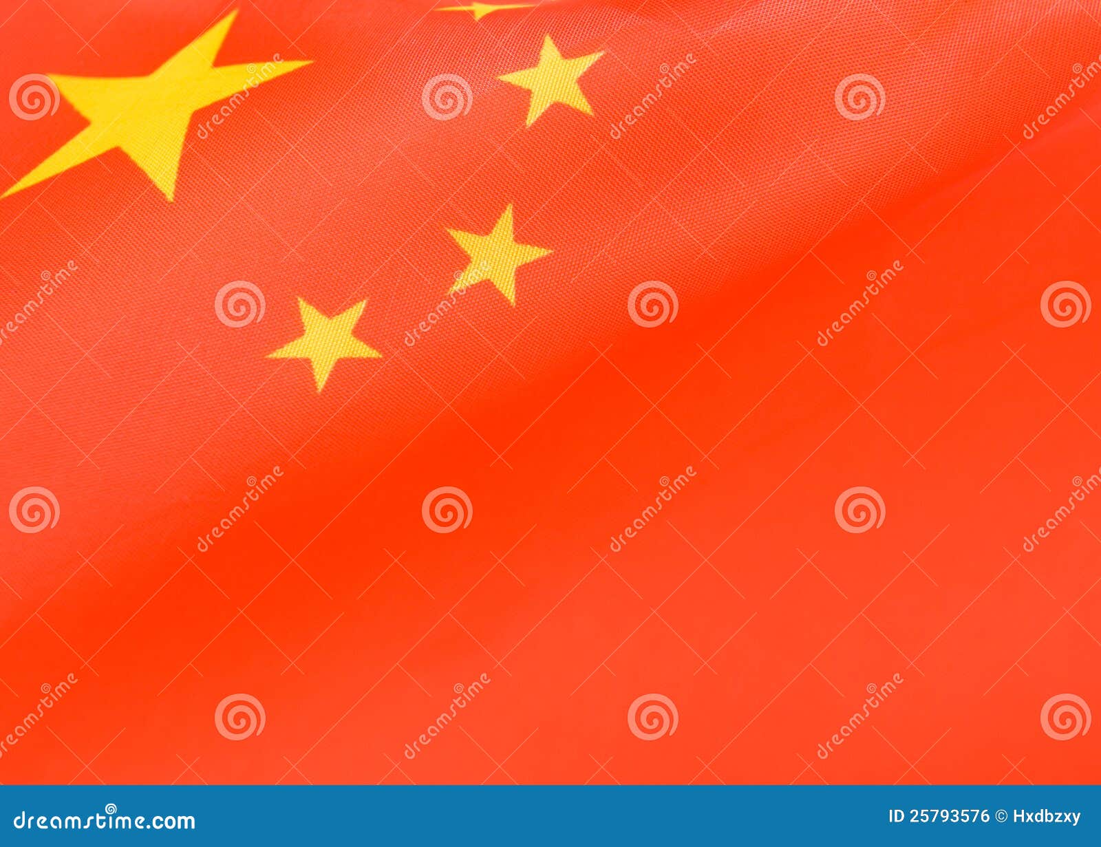 Bandiera della Cina fotografia stock. Immagine di concetto - 25793576