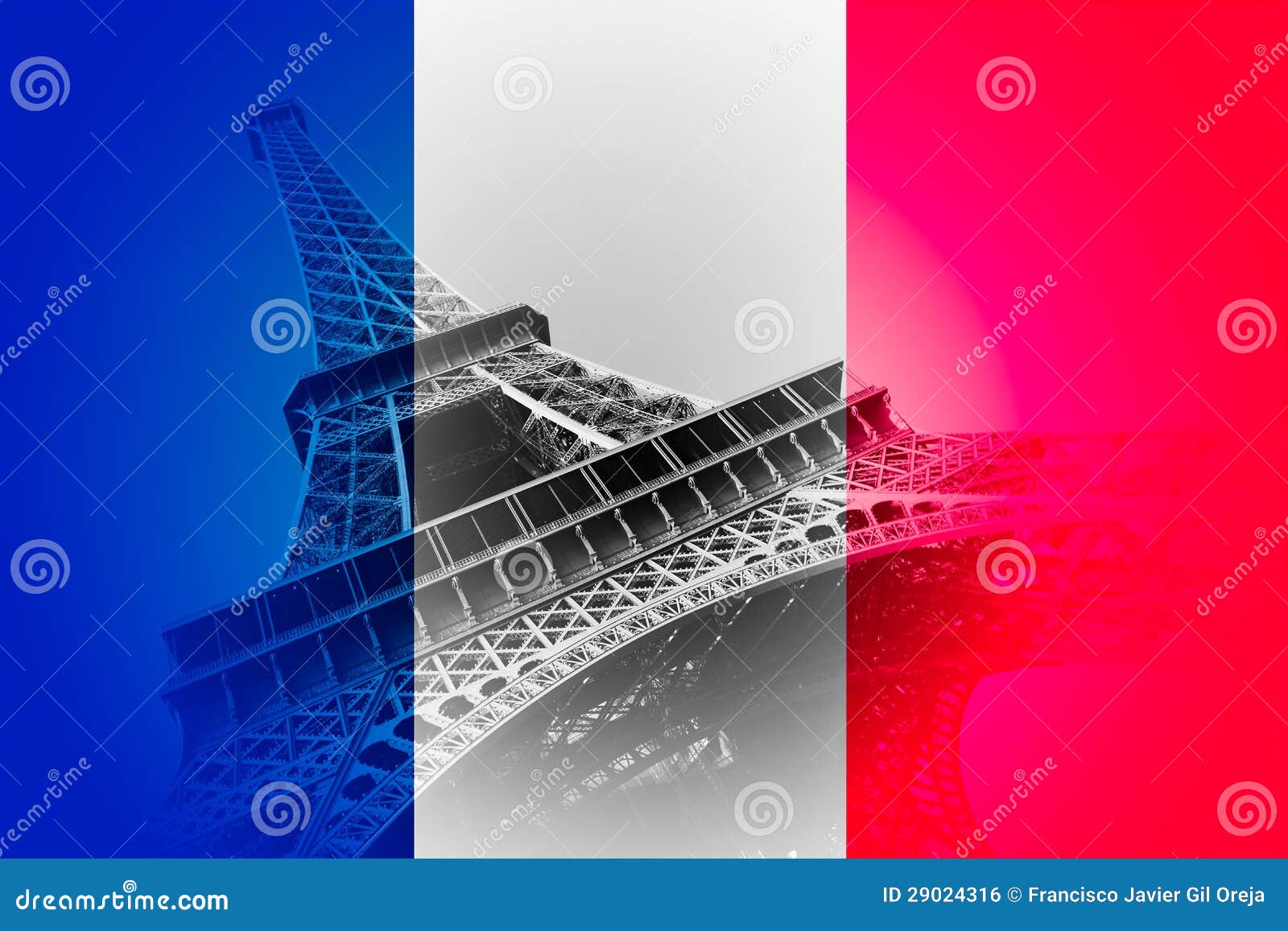Bandiera della Francia fotografia stock. Immagine di giro - 29024316