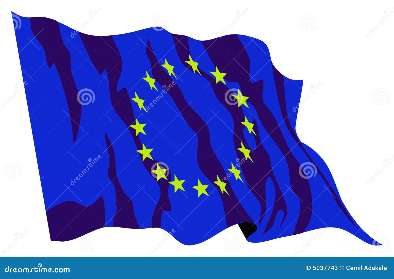 Bandiera Di Europa Immagine. Immagine: 5037743