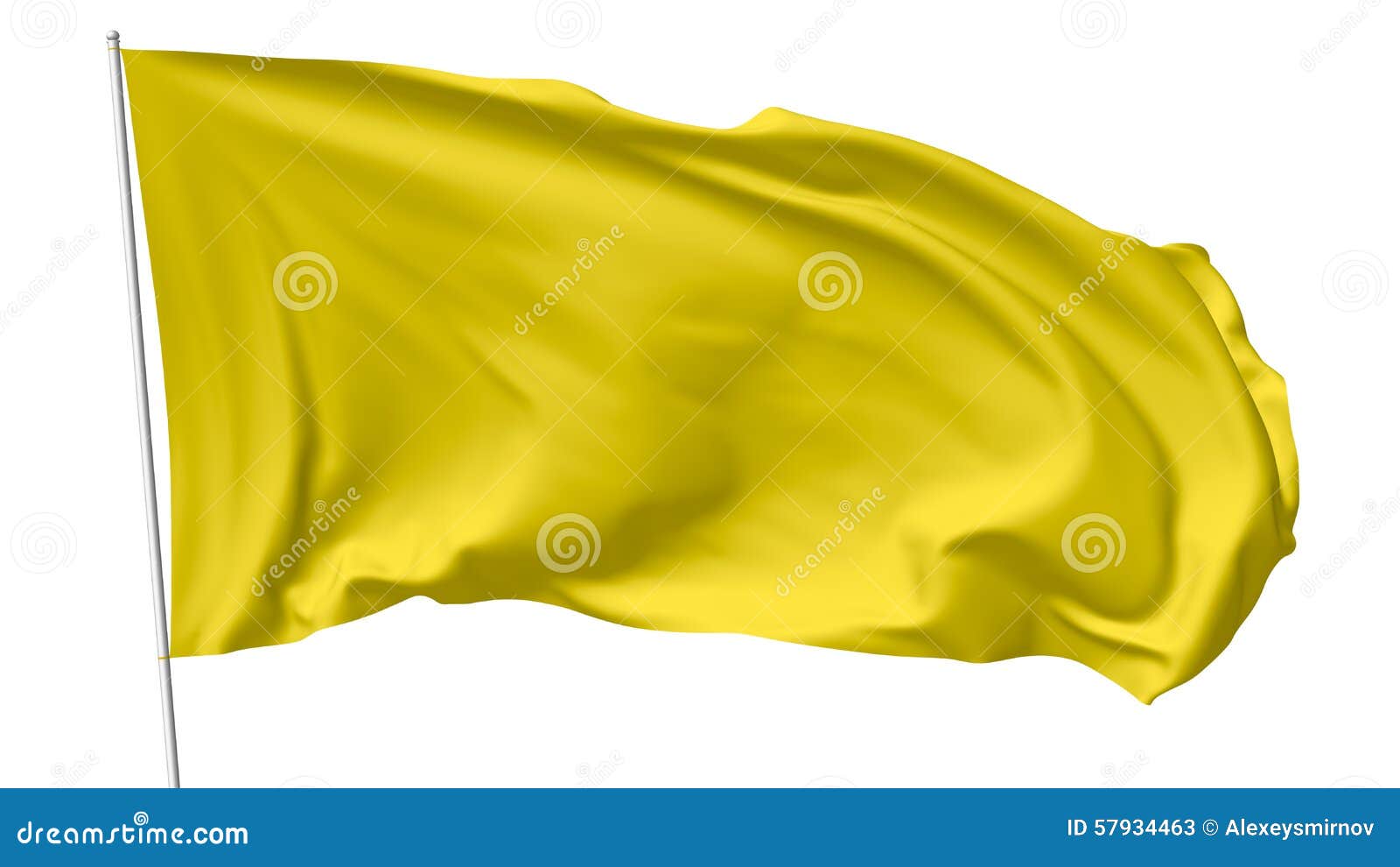 Bandiera Gialla Sull'asta Della Bandiera Illustrazione di Stock ... Bandiera Gialla Sull'asta Della Bandiera Illustrazione di Stock ...