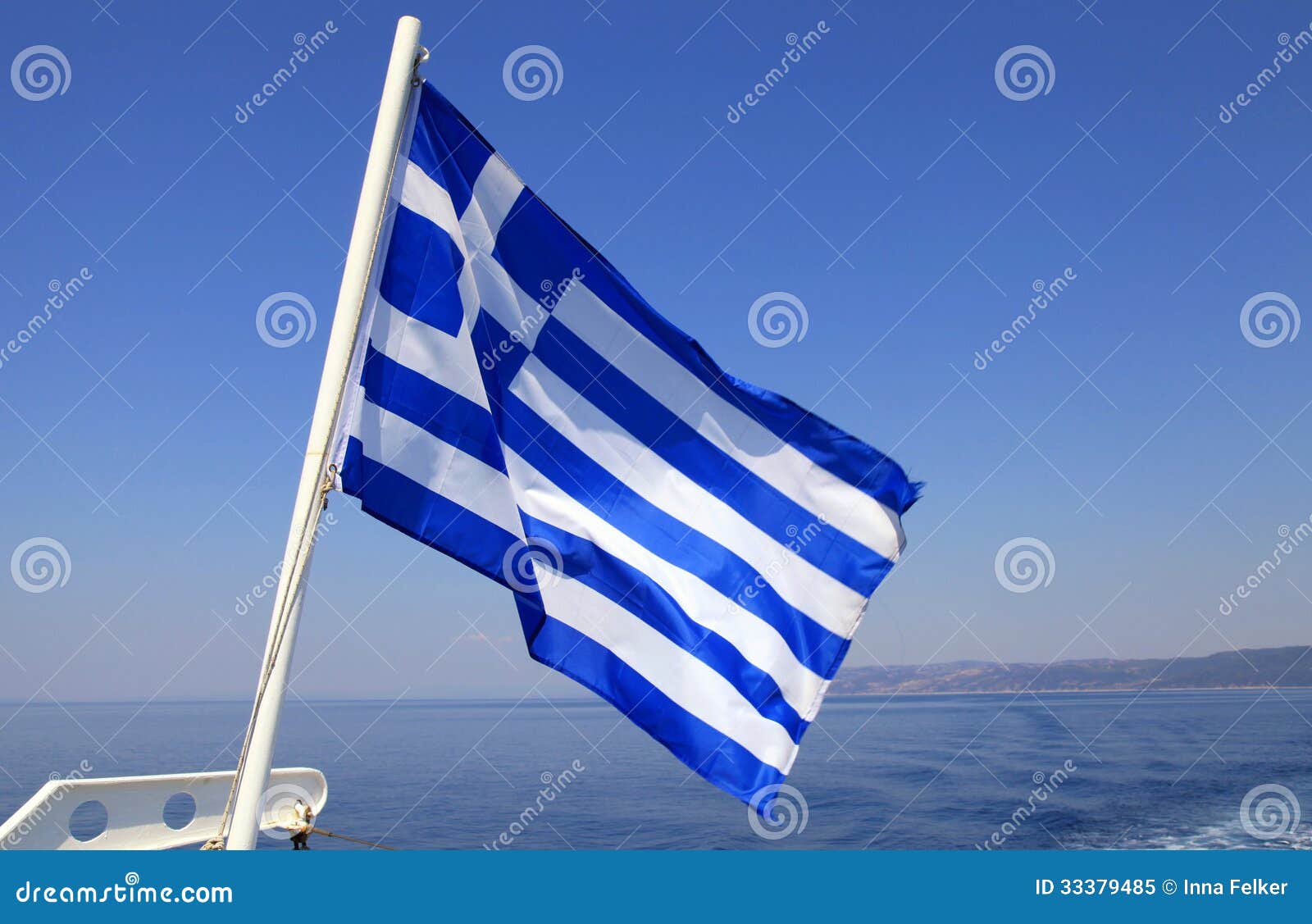 Bandiera greca immagine stock. Immagine di concetti, naturalizzato ...