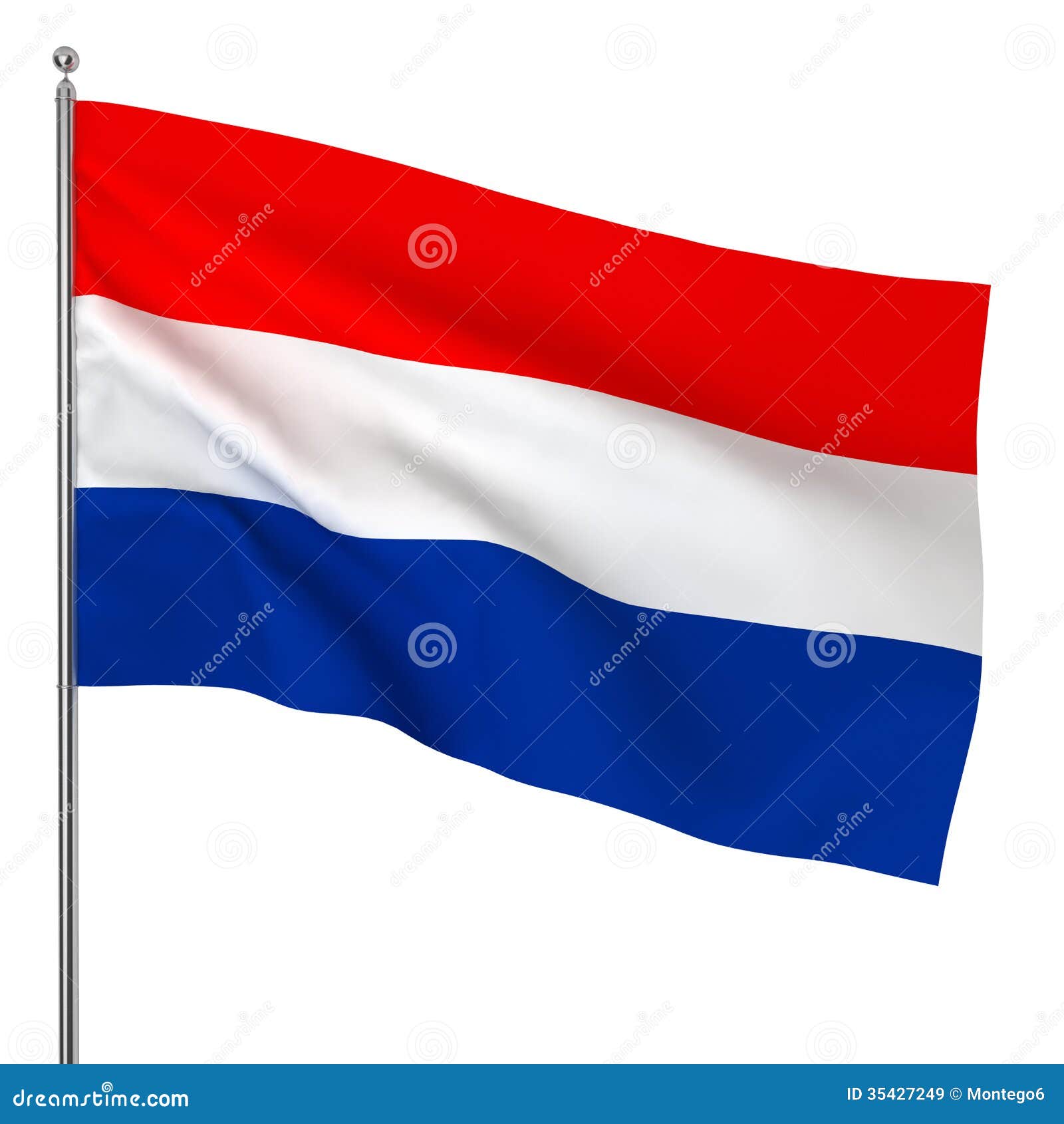 Bandiera olandese illustrazione di stock. Illustrazione di olanda ...