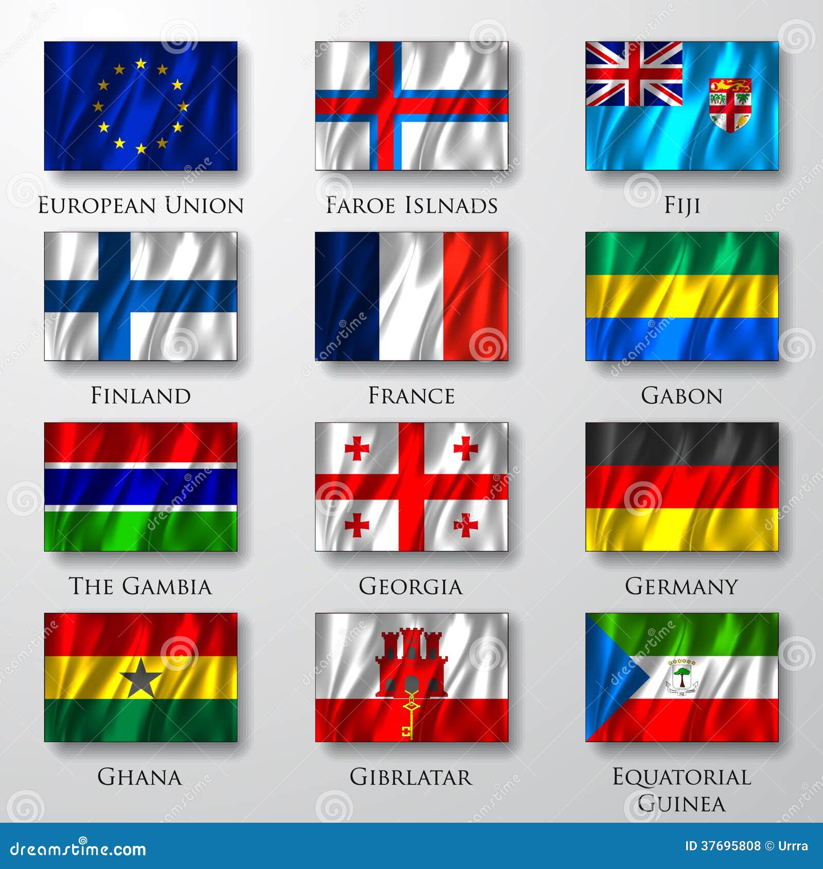 Bandiere. illustrazione vettoriale. Illustrazione di bandiera - 37695808