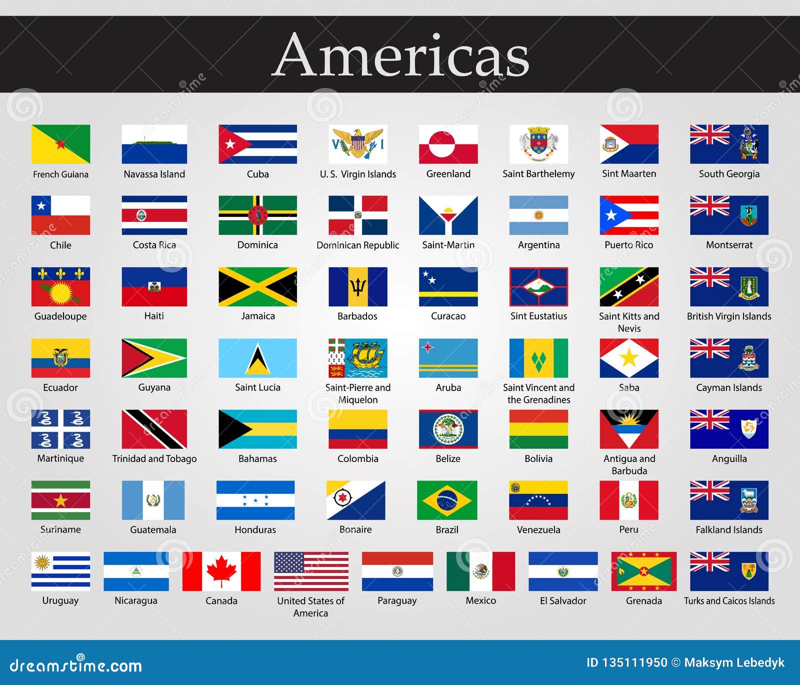 Bandiere Di Tutti I Paesi Dei Continenti Americani Illustrazione di ... Bandiere Di Tutti I Paesi Dei Continenti Americani Illustrazione di ...