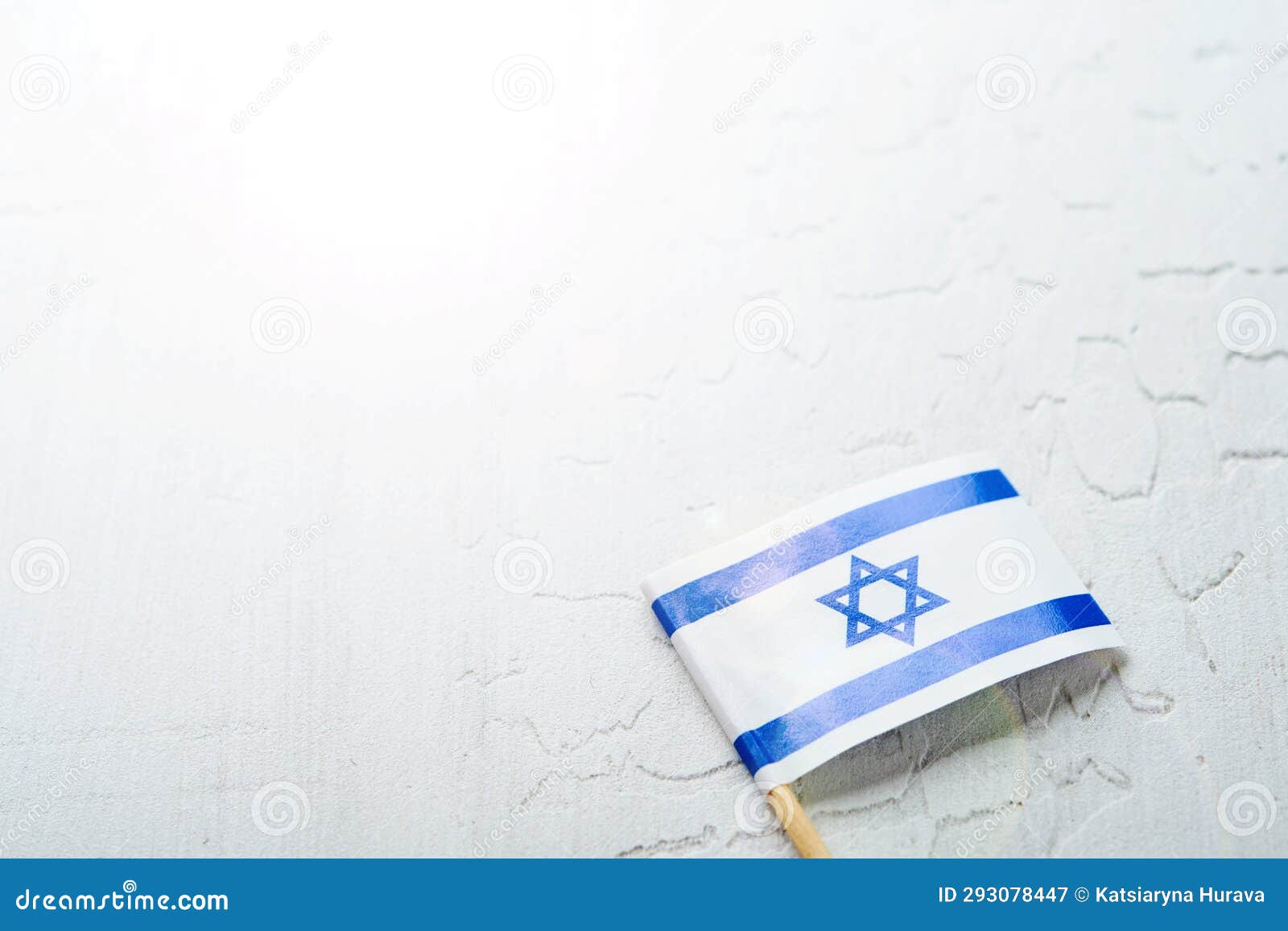Bandiere Israele Usa Due Bandiere Americane E Israeliane Si Trovano