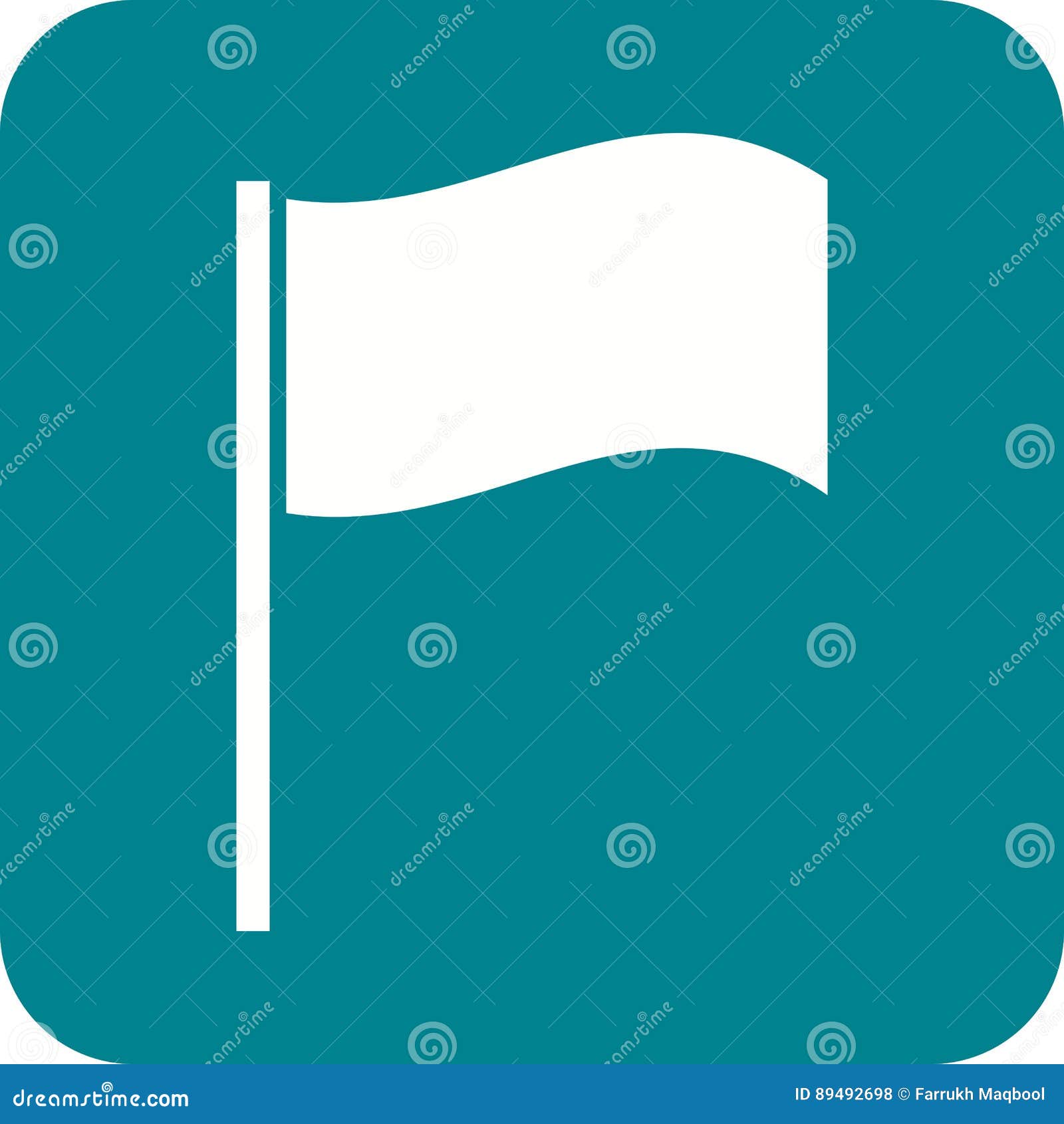 Bandierina illustrazione vettoriale. Illustrazione di disegno - 89492698