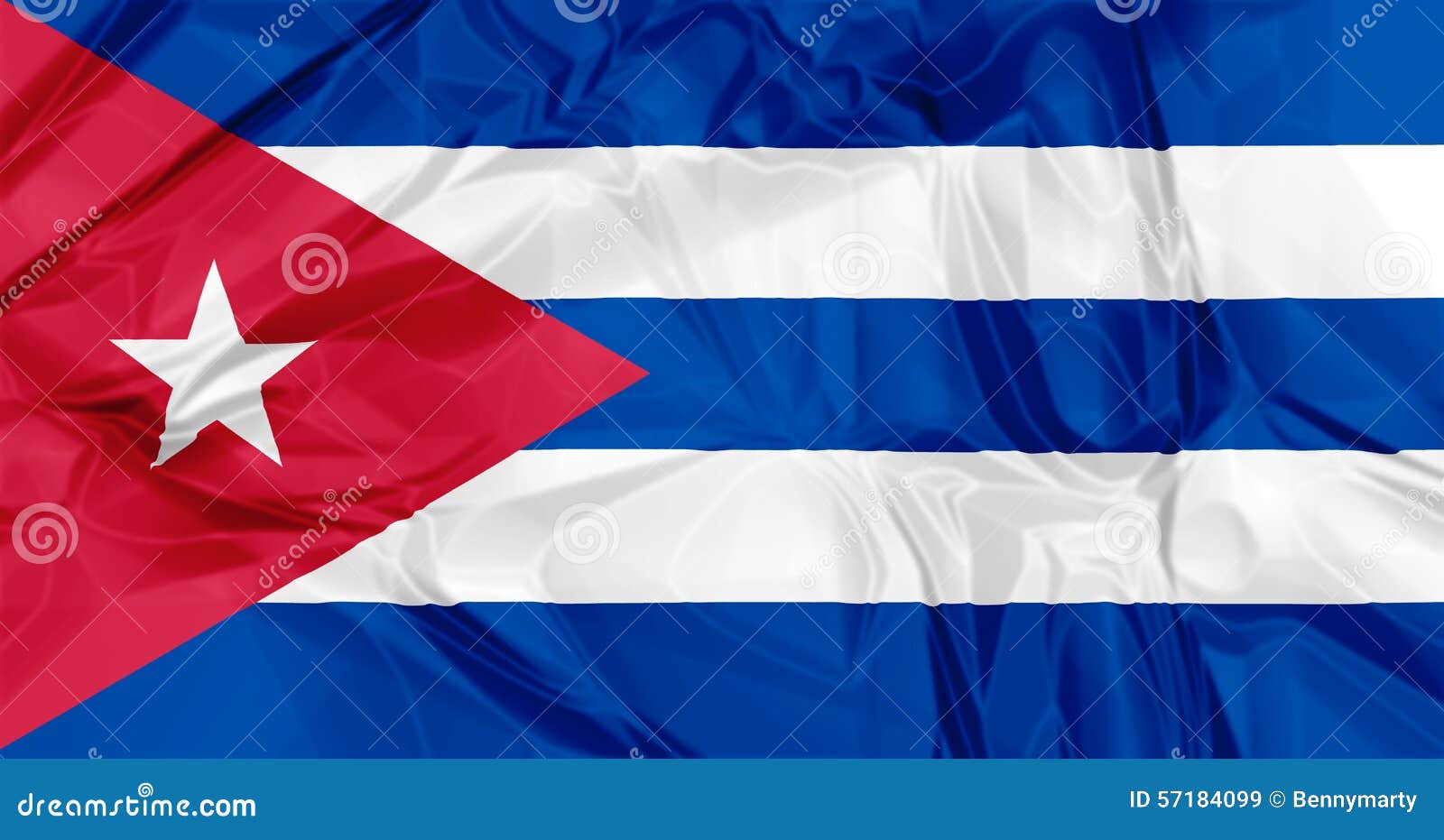 Bandierina della Cuba immagine stock. Immagine di naturalizzato - 57184099
