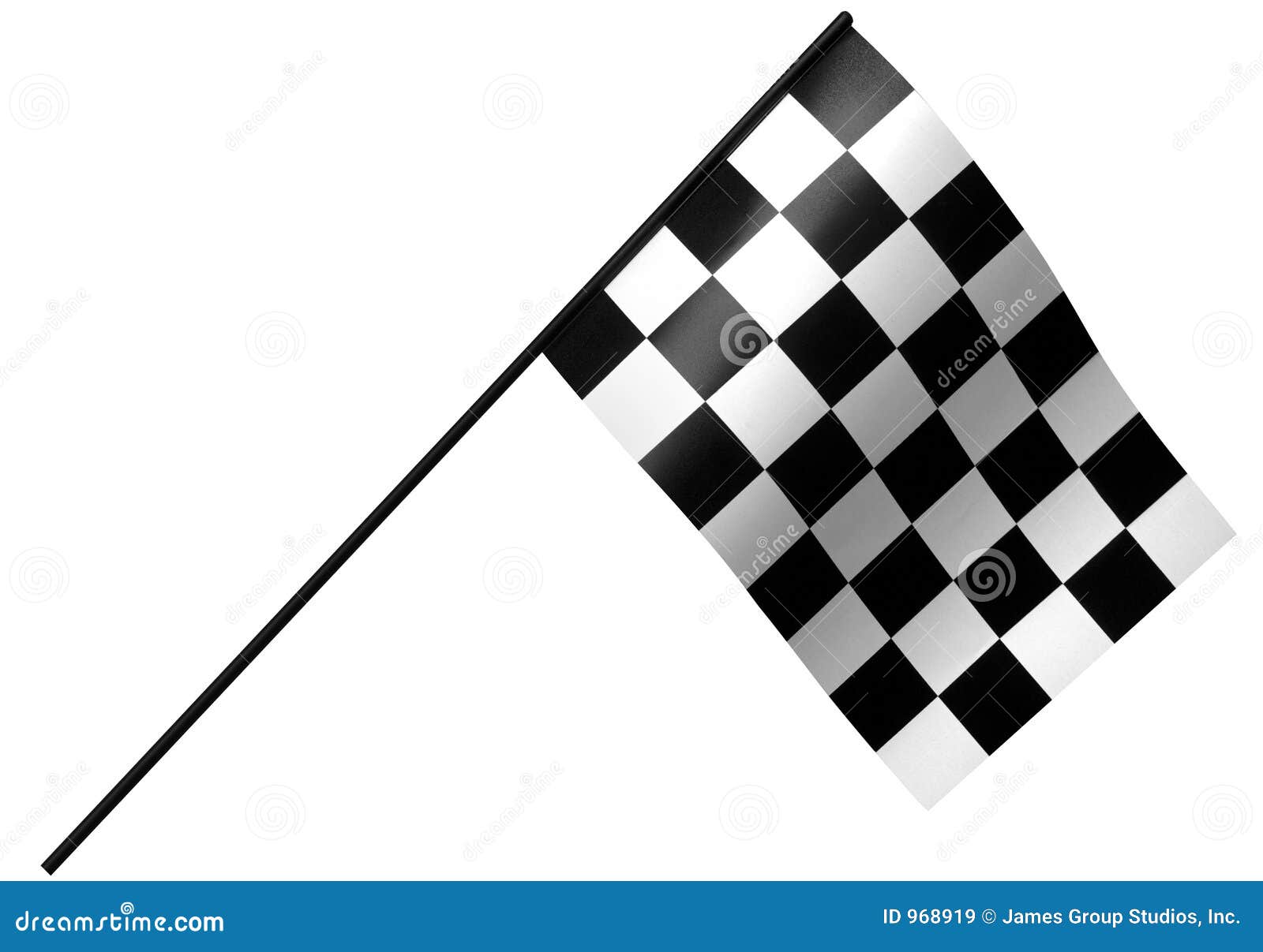 Bandierina Di Corsa Checkered Illustrazione di Stock - Illustrazione di ...