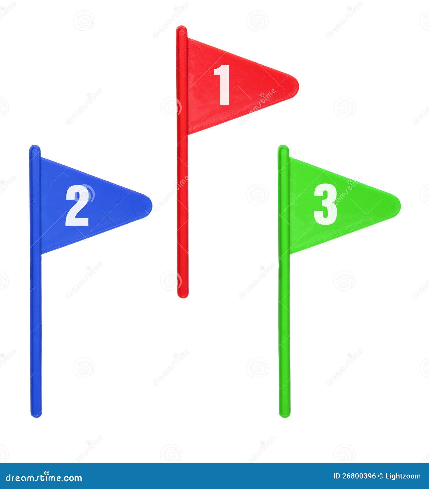 Bandierine di golf fotografia stock. Immagine di vita - 26800396