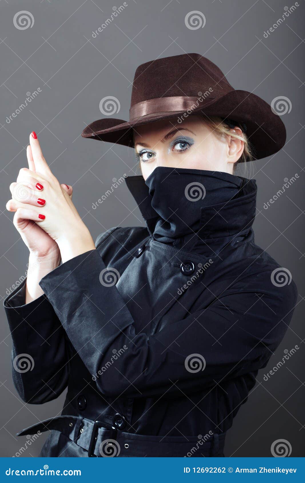 Bandit stock photo. Image of cape, human, mafia, color - 12692262