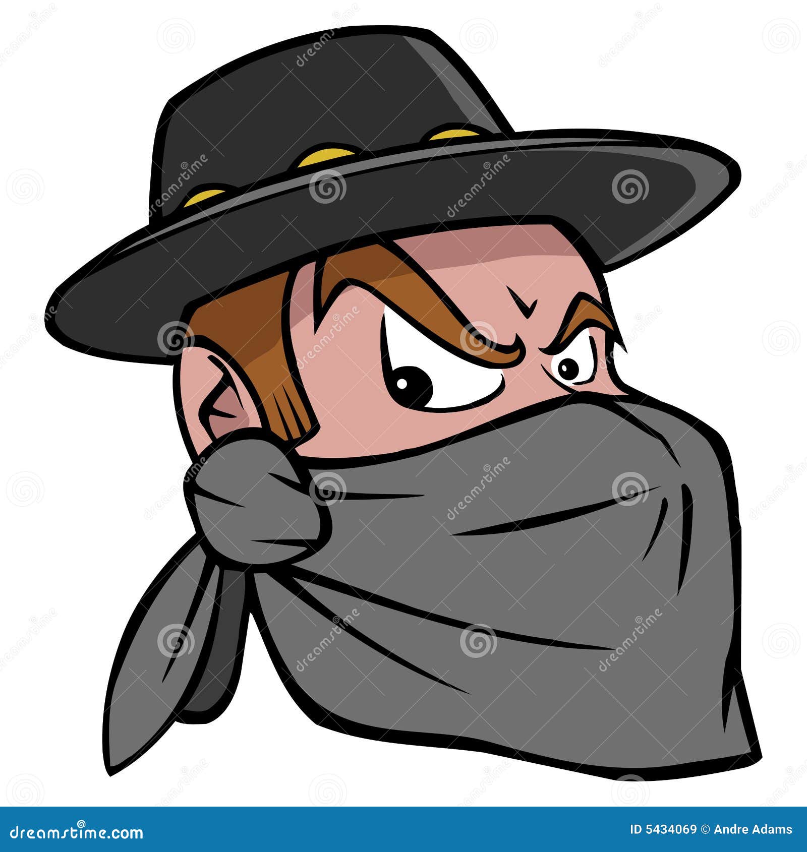 Bandit Stock Illustration | CartoonDealer.com #5434069