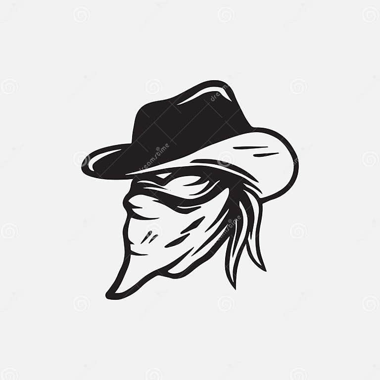 Bandit Drawing Illustration Stock Vector - Illustration of bull ...