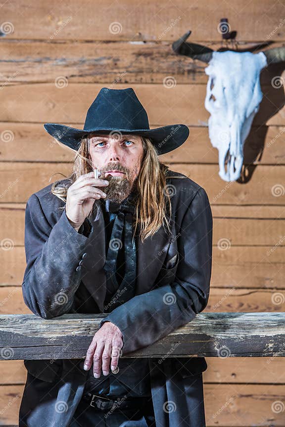 Bandit Portrait stock image. Image of marshal, solem - 39328043