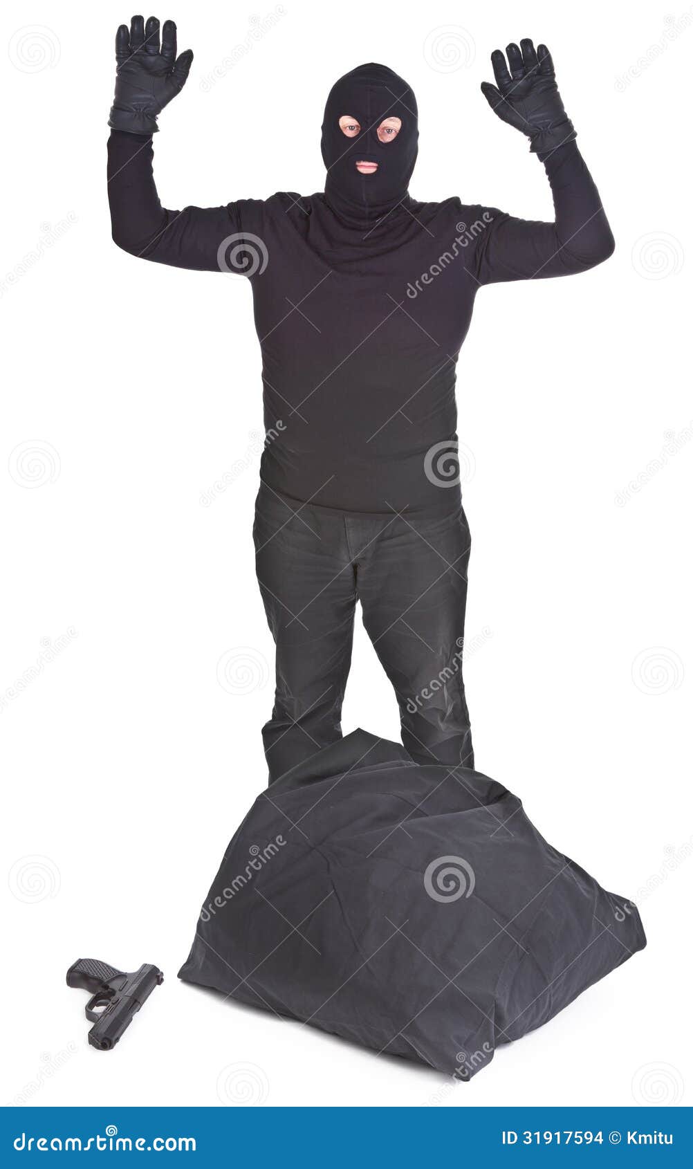 Bad Guy Surrendering Stock Photo | CartoonDealer.com #30274152