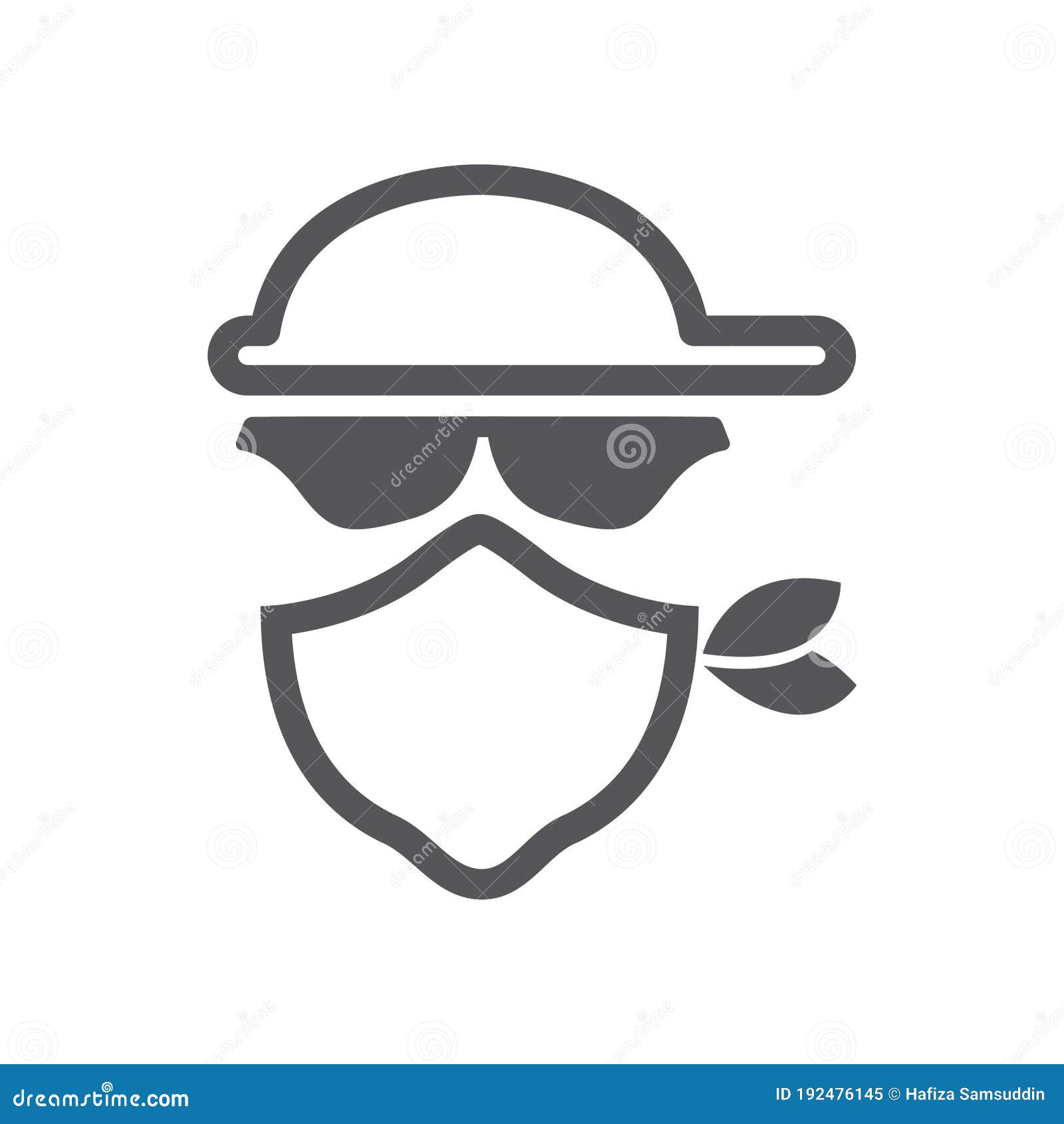 Bandit Vector Icon Isolated On Transparent Background, Bandit T ...