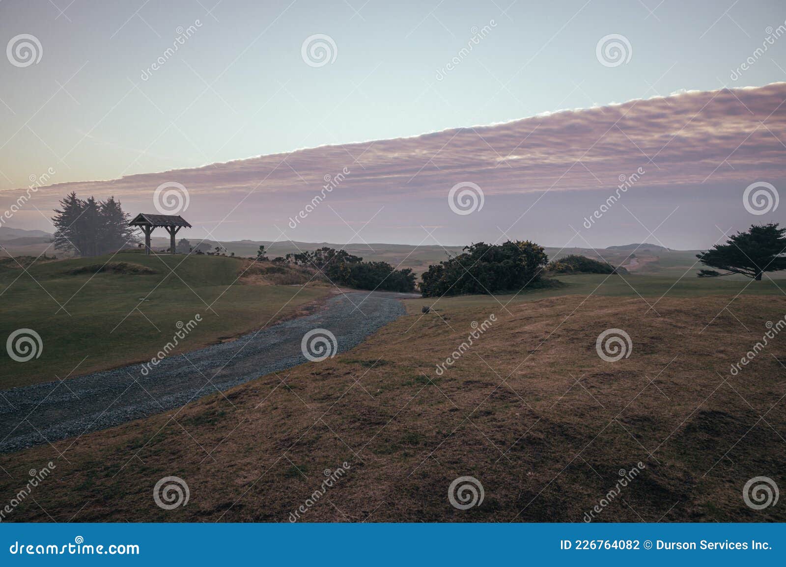 Bandon Dunes Golf Course, Oregon Stock Photo - Image of quiet, golf ...