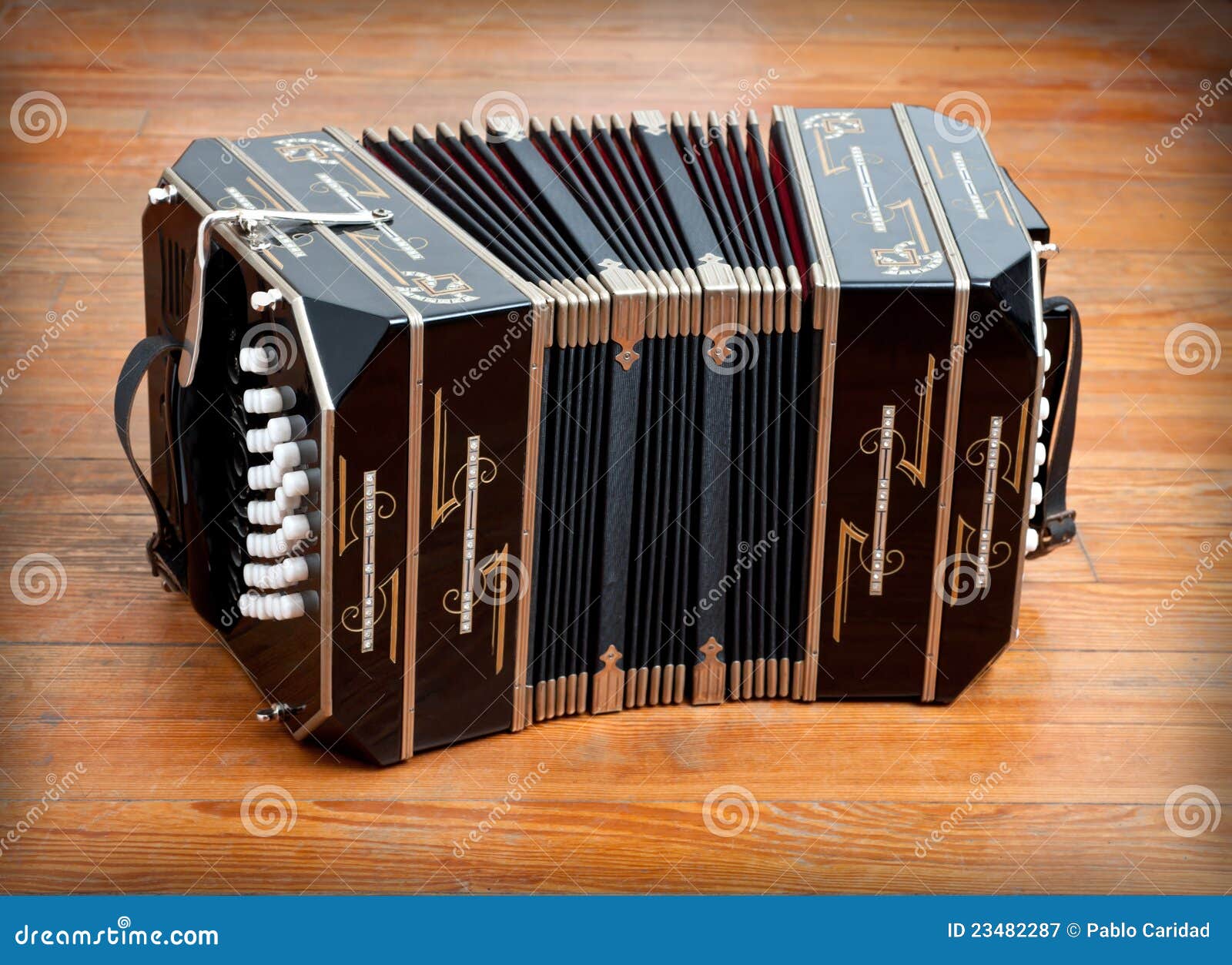 Bandoneon. image stock. Image du horizontal, amérique - 23482287