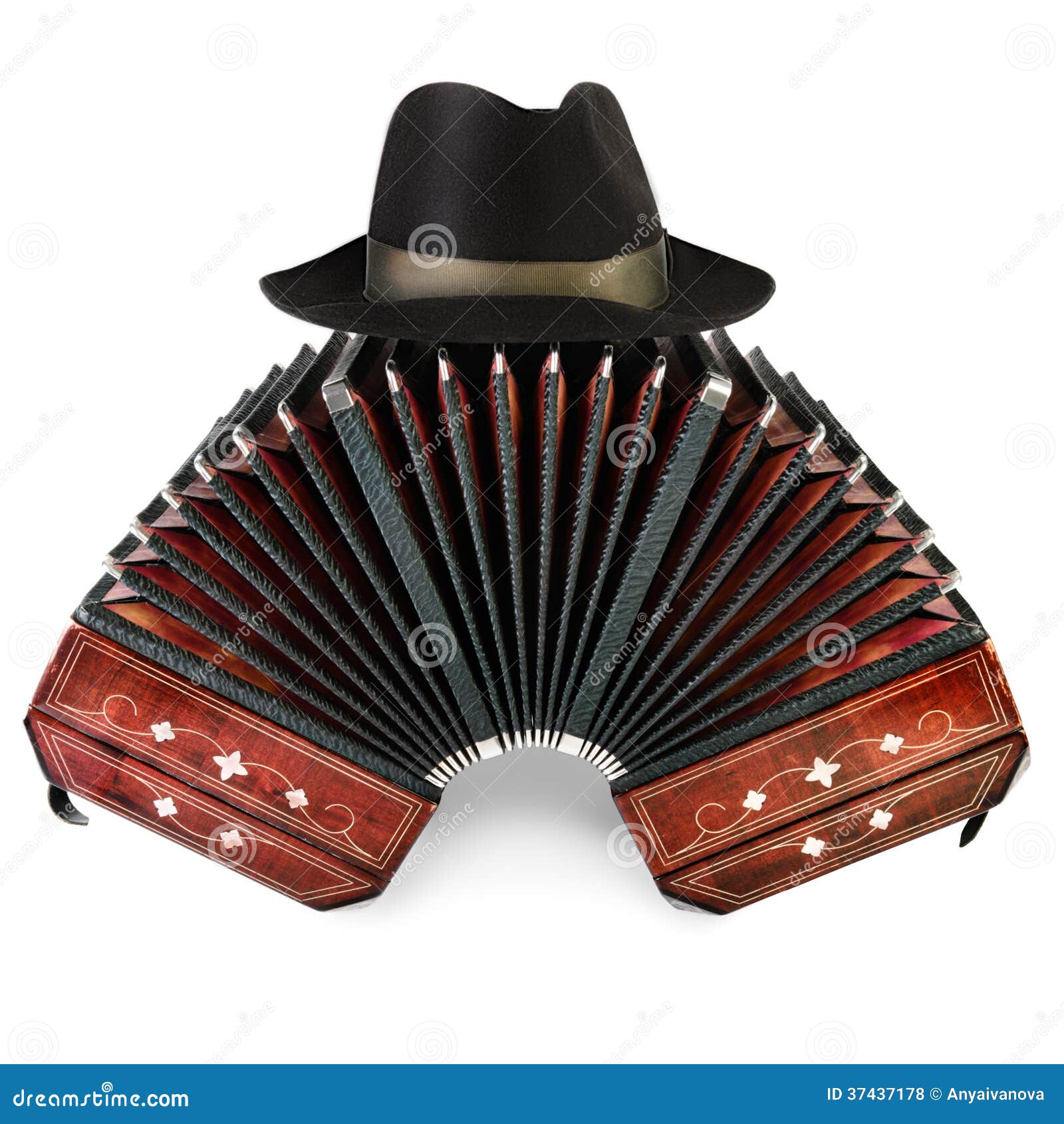 Bandoneon, Instrument De Tango, Et Une Hutte Photo stock - Image du ...