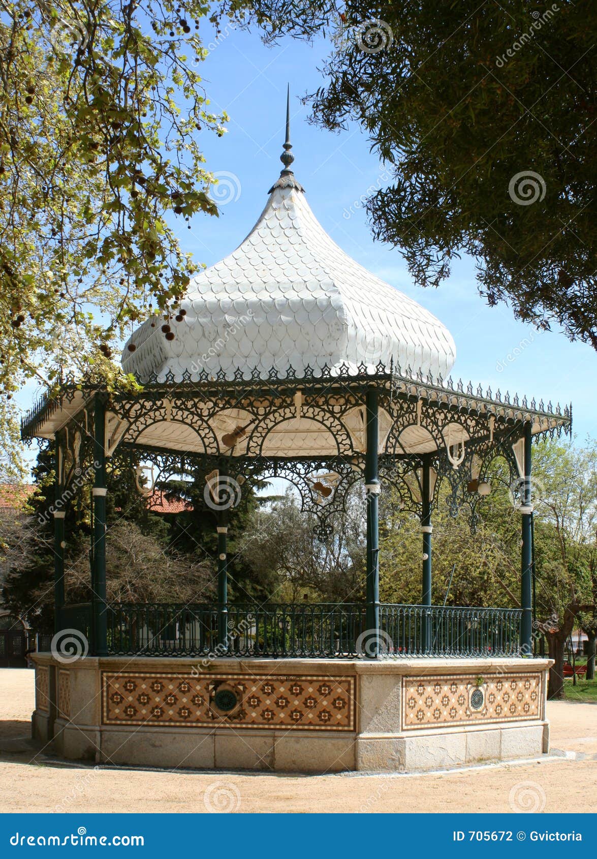 Bandstand stock photo. Image of decorative, architecture - 705672