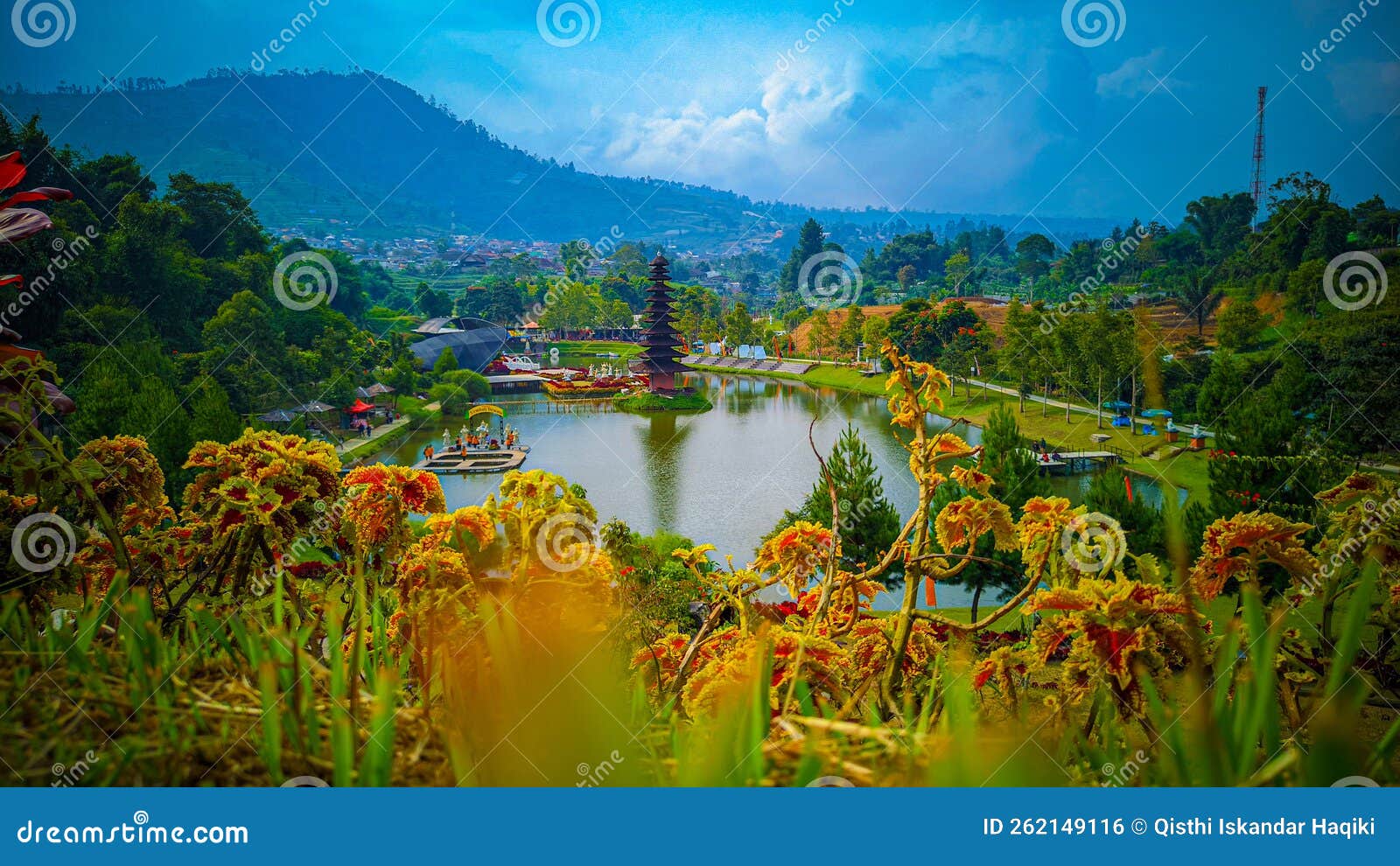 Dewata Valley is the Best Nature View with Flowers and Lake and ...