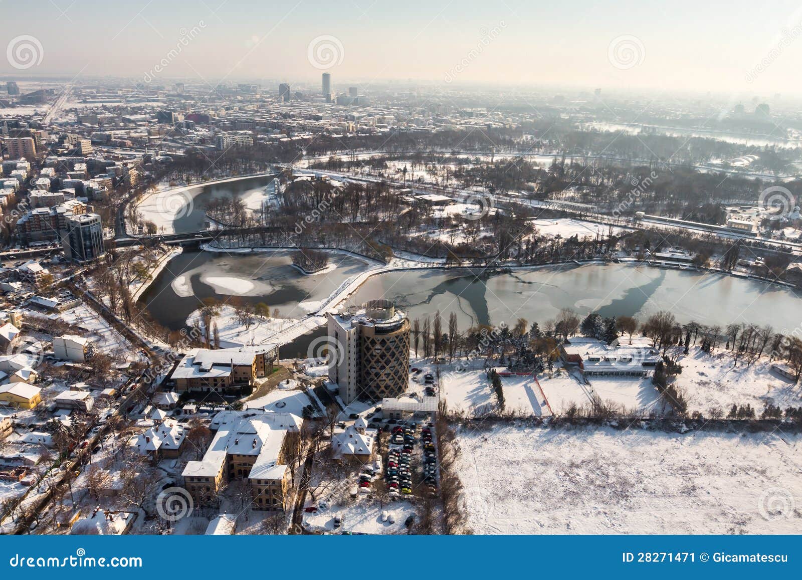 Baneasa view stock image. Image of architecture, bucharest - 28271471